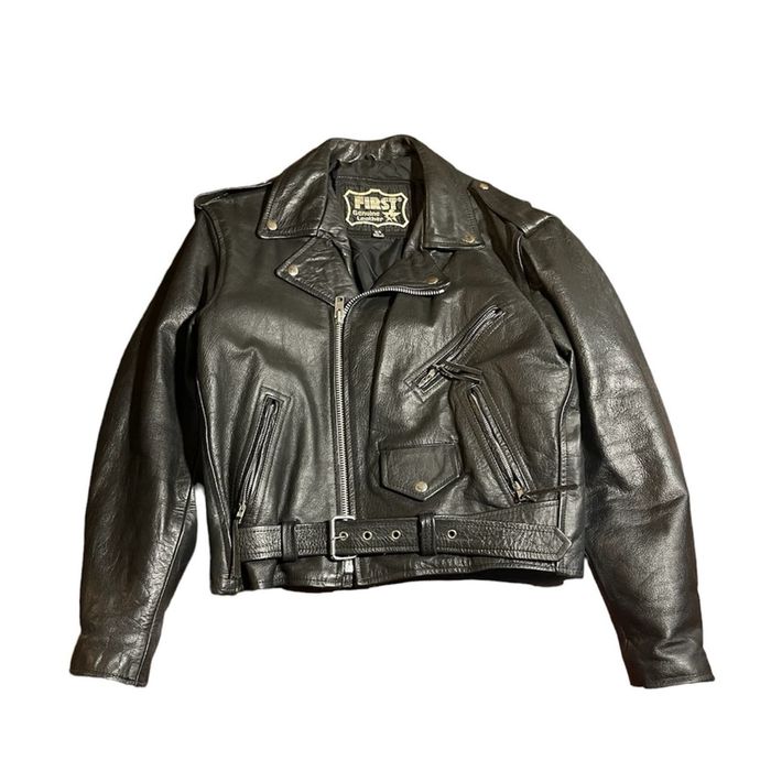 First y2k opioum ken carson playboi carti Leather Jacket Size 44 | Grailed