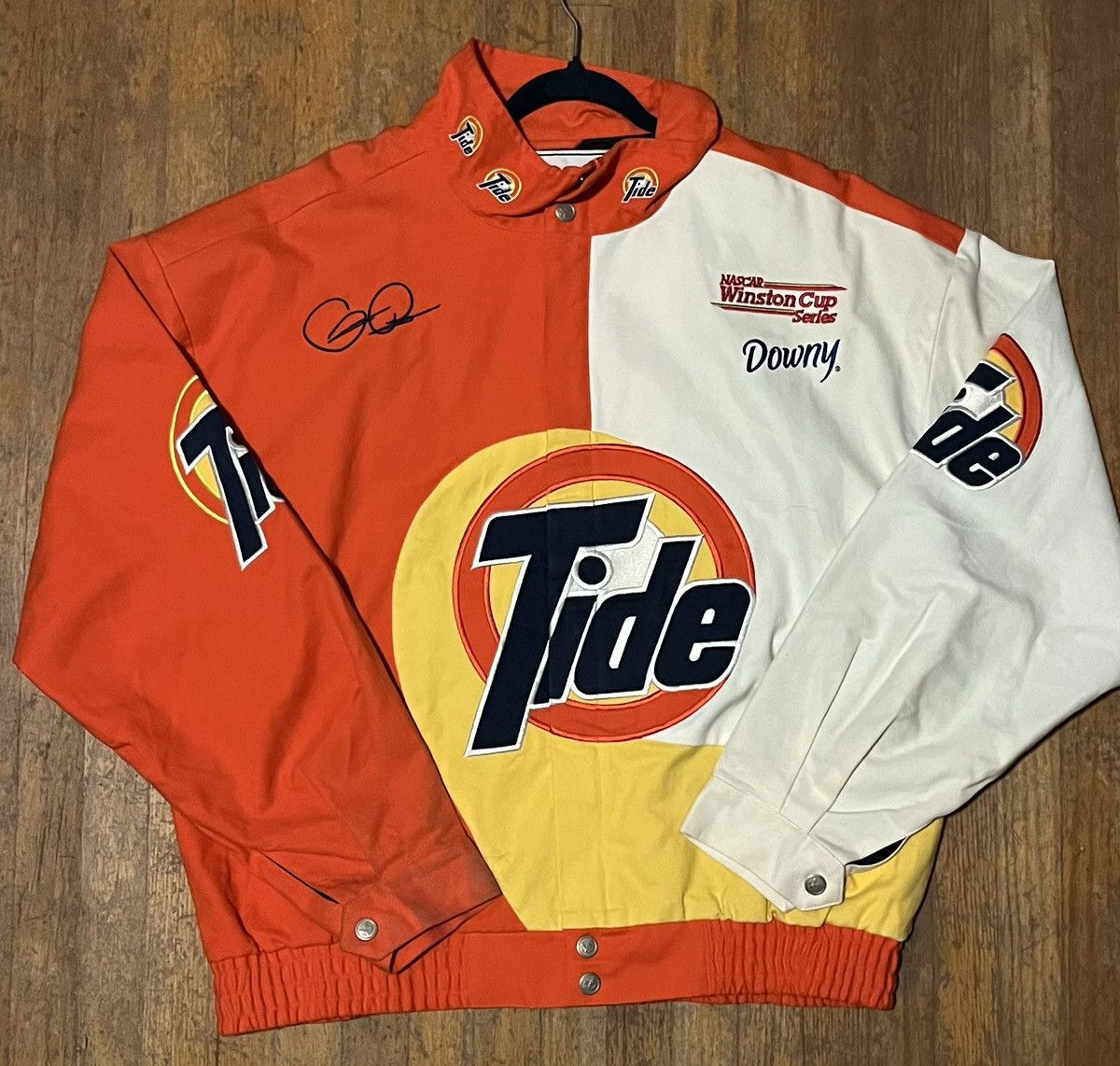 NASCAR × Streetwear × Vintage Vintage 90’s Nascar Tide Racing Jacket | Grailed