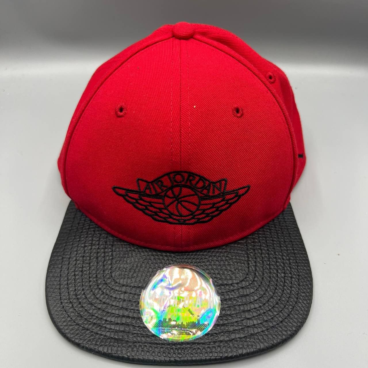 Jordan Brand Air Jordan Hat Men Red Black Jumpman Wings Snap Back Cap ...
