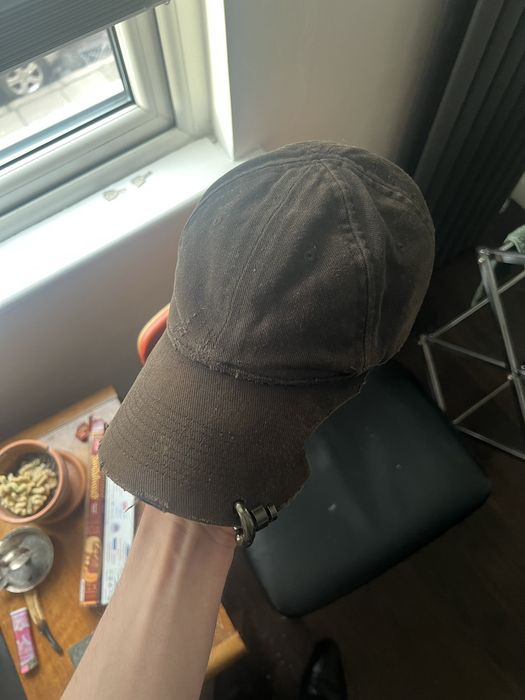 Balenciaga Heavy Piercing Cap / Hat | Grailed