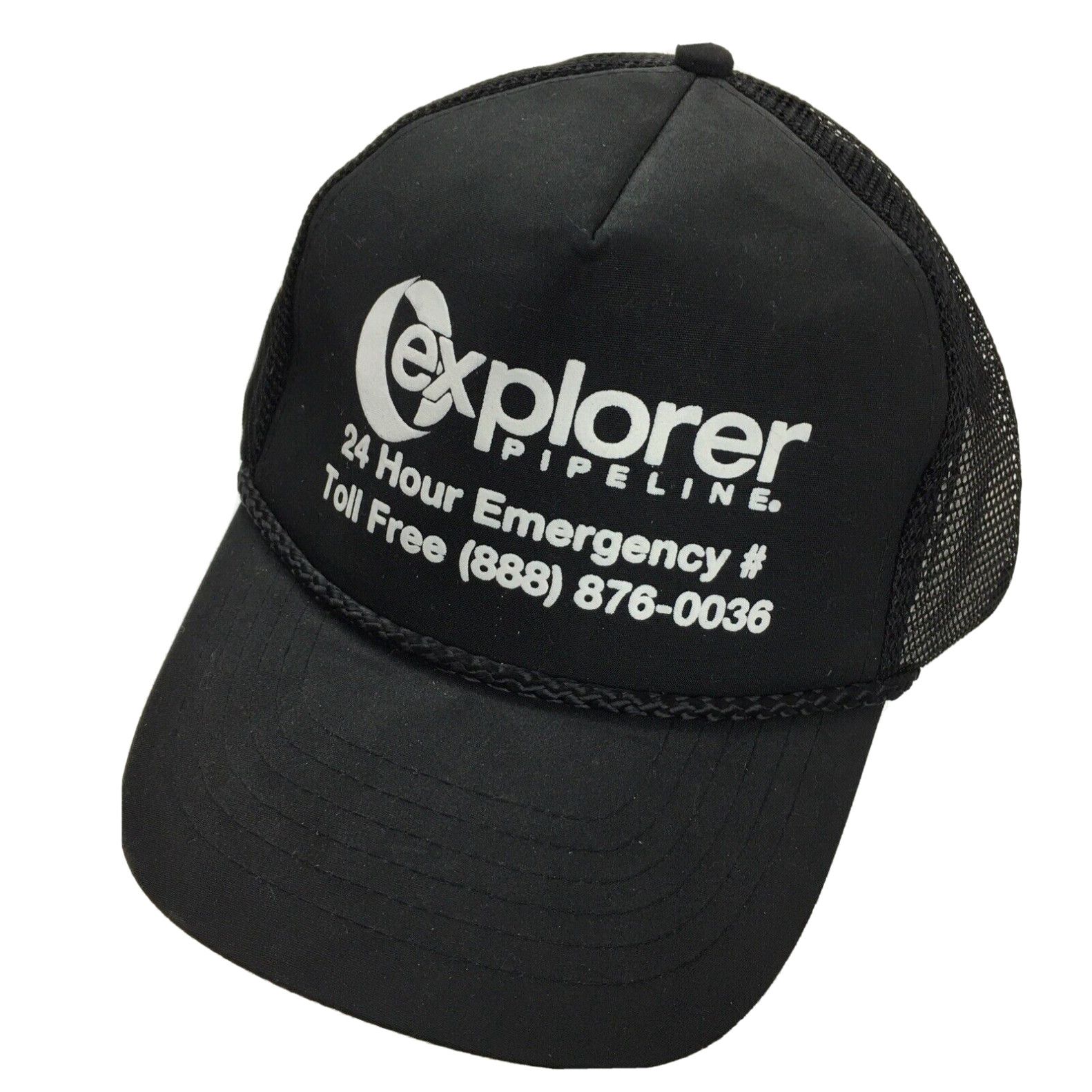 Vintage Explorer Pipeline Trucker Ball Cap Hat Snapback | Grailed