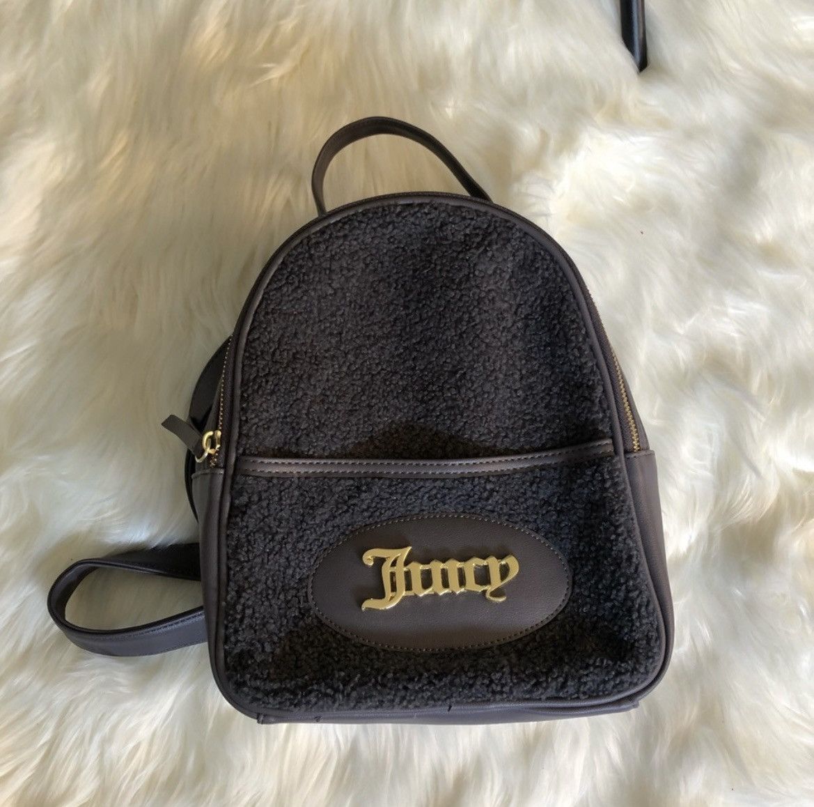 Juicy Couture Juicy Couture Sherpa Mini Backpack | Grailed