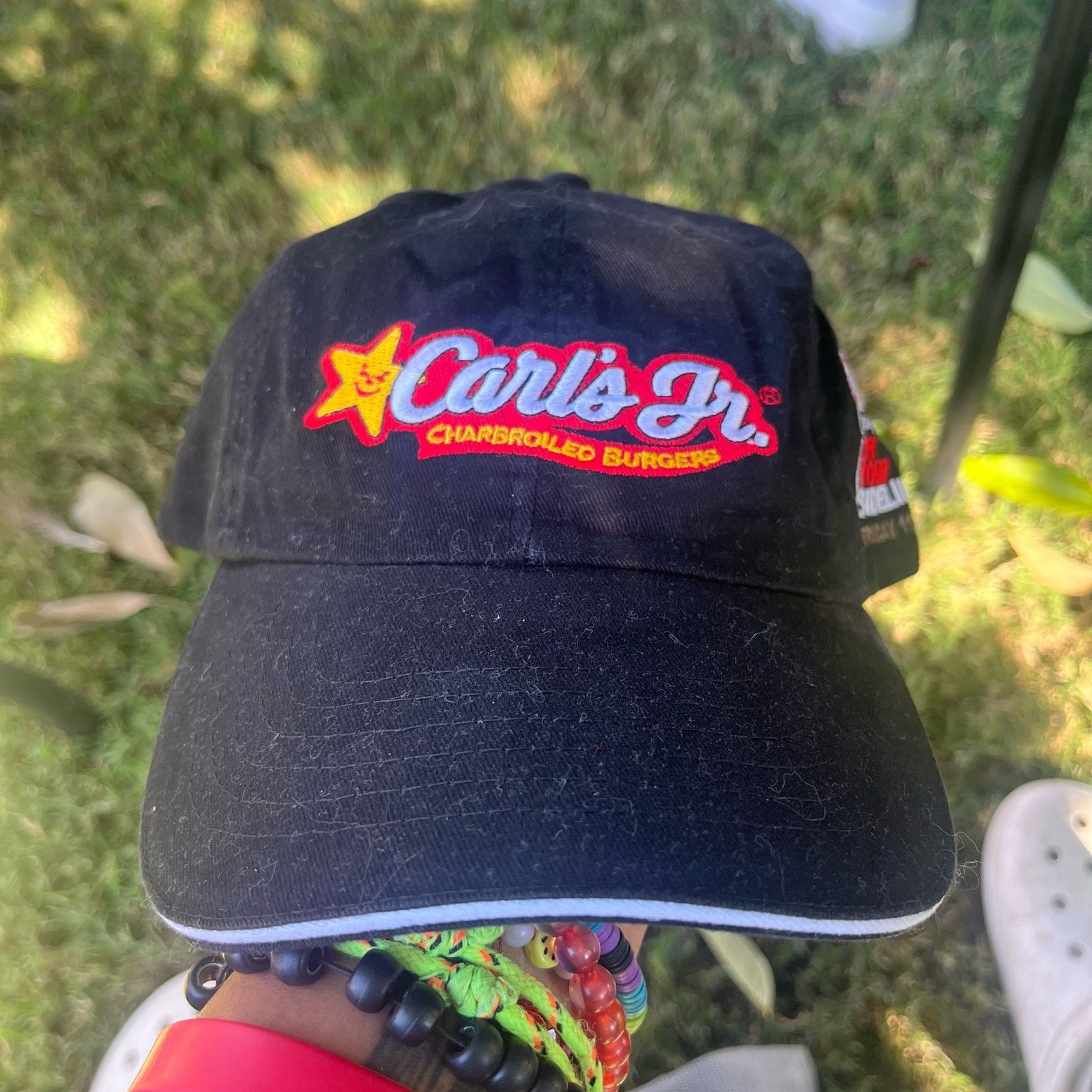 Generic Rare Carl's Jr. Hat 47 On Your Sidelines Friday 11 PM Hat | Grailed