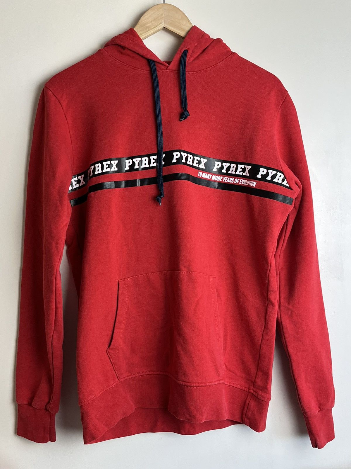 Pyrex Vision Pyrex Vision Red Hoodie | Grailed
