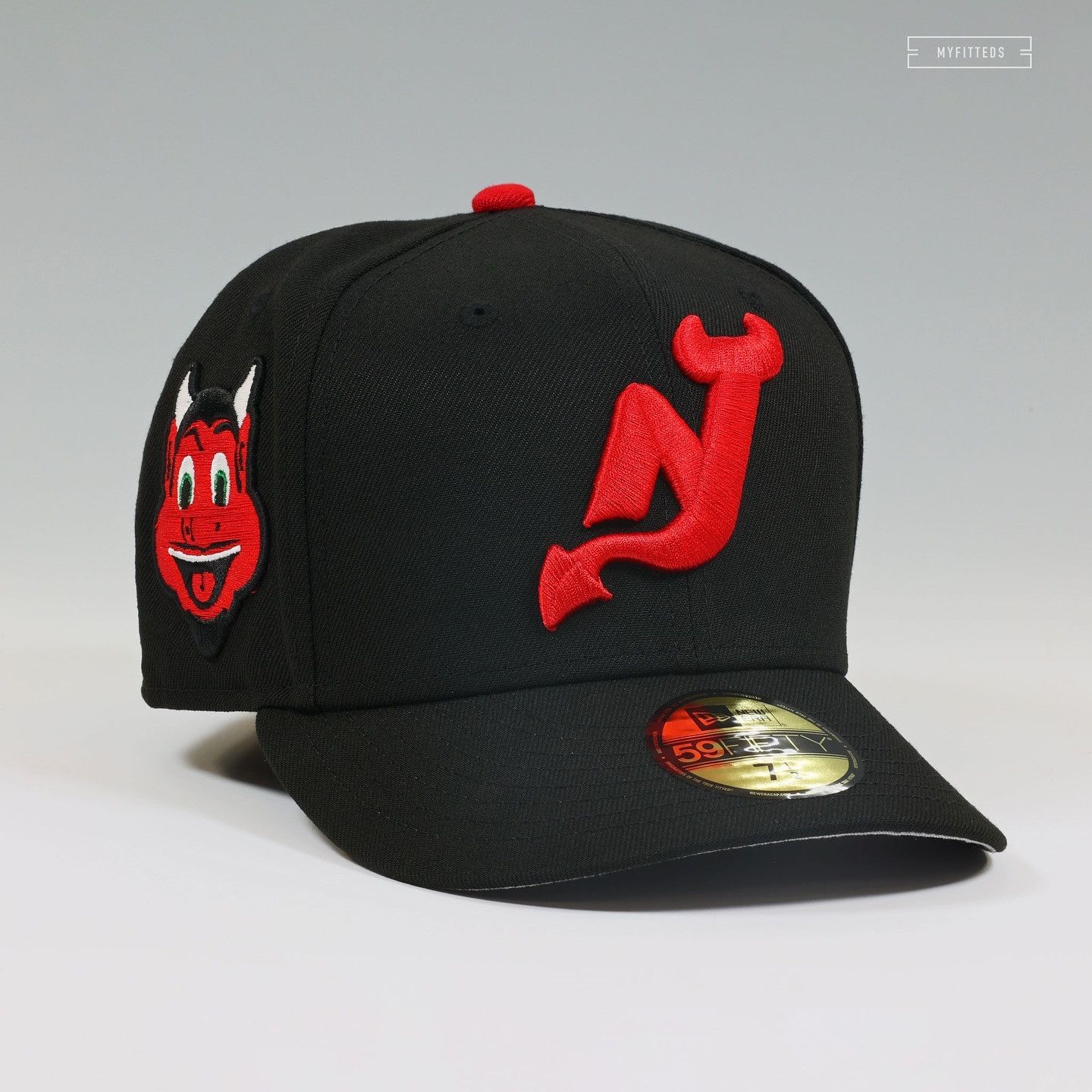 Hat Club × MyFitteds × New Era NEW JERSEY DEVILS MASCOT NJ DEVIL NEW ...