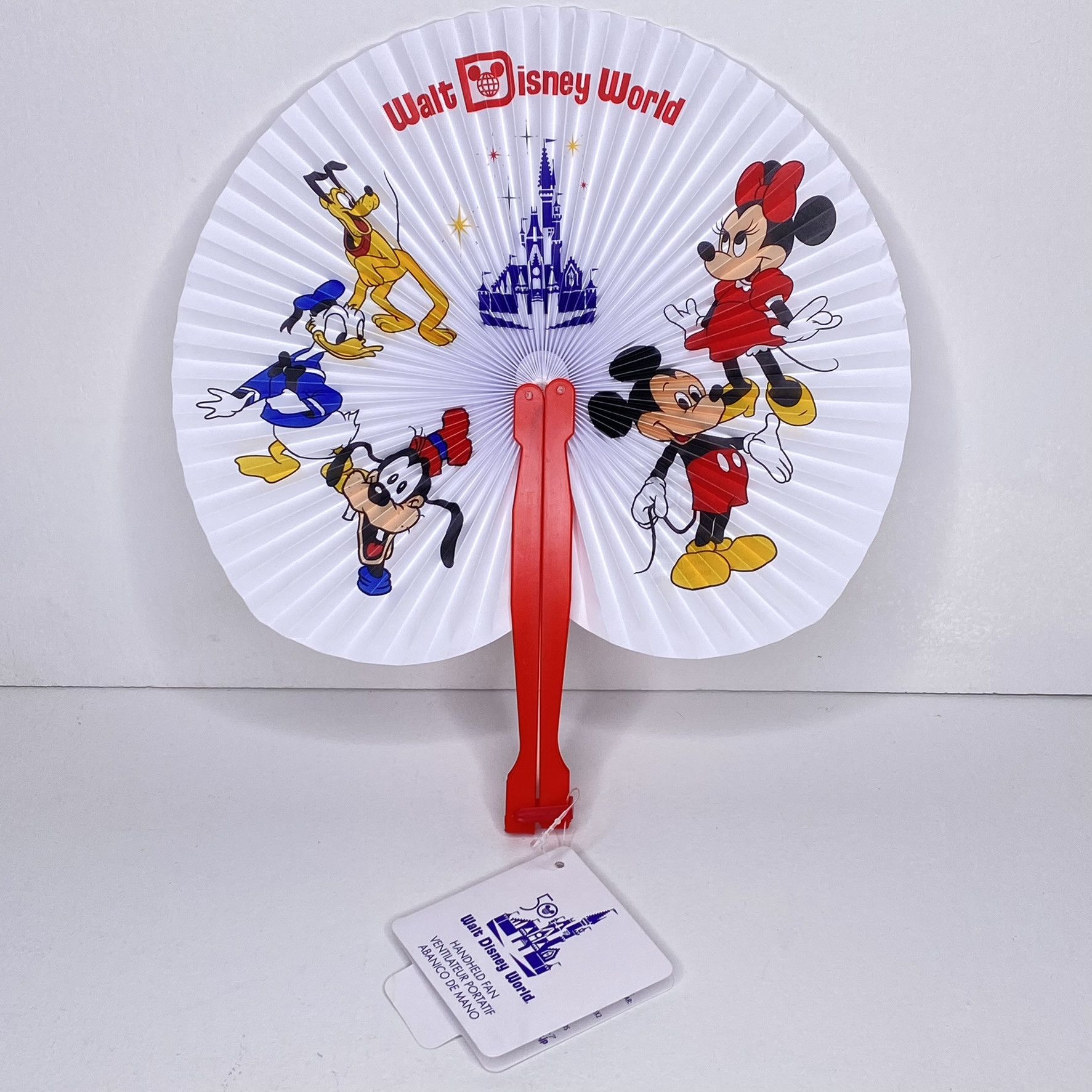Disney Walt Disney World 50th Anniversary Collection Folding Fan | Grailed