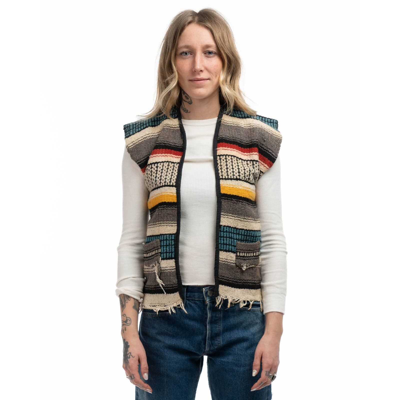Boothia Felix 60's Serape Vest - Small | Grailed