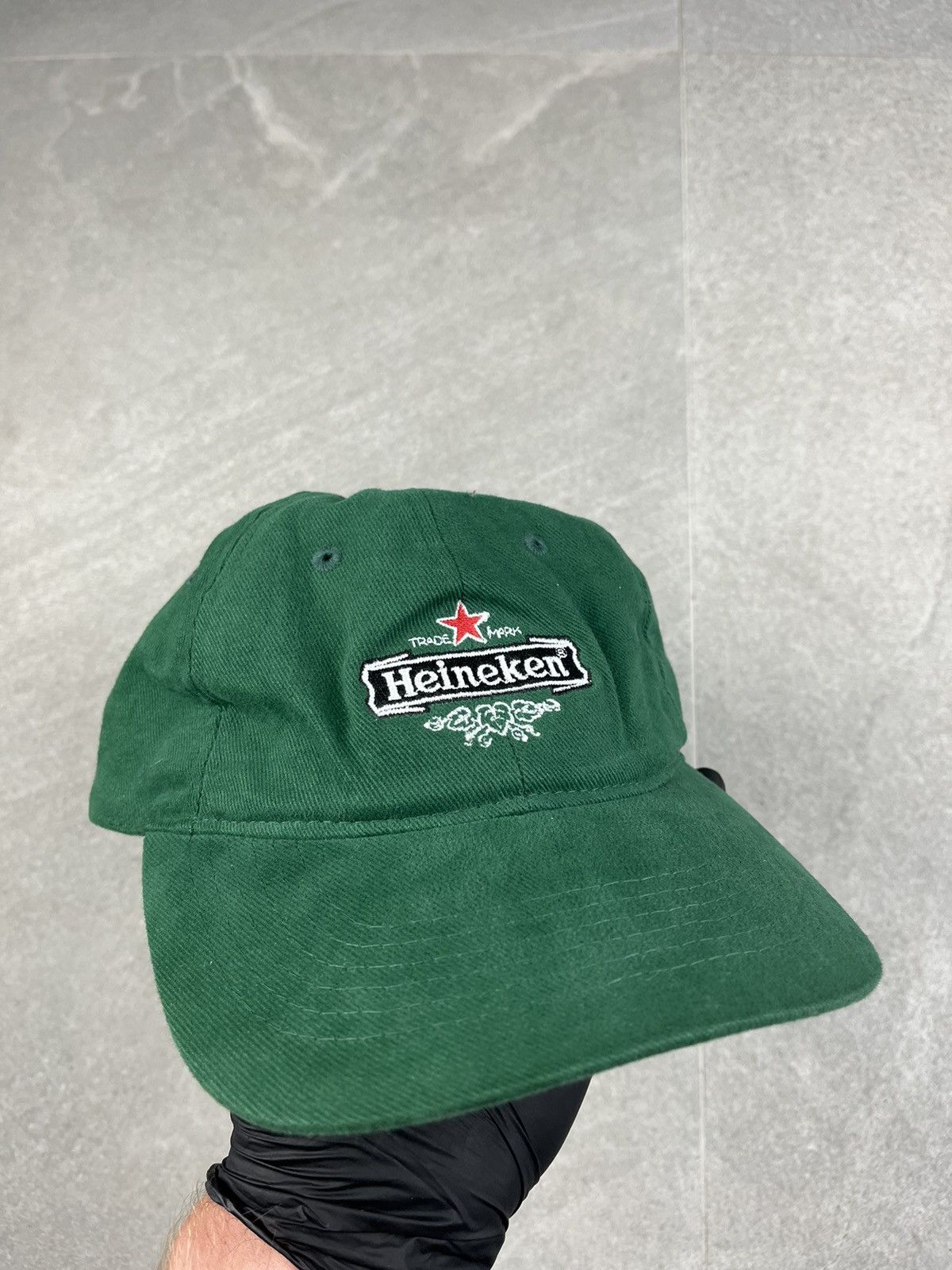 Heineken × Vintage Heineken vintage 90s trapper beer cap hat | Grailed