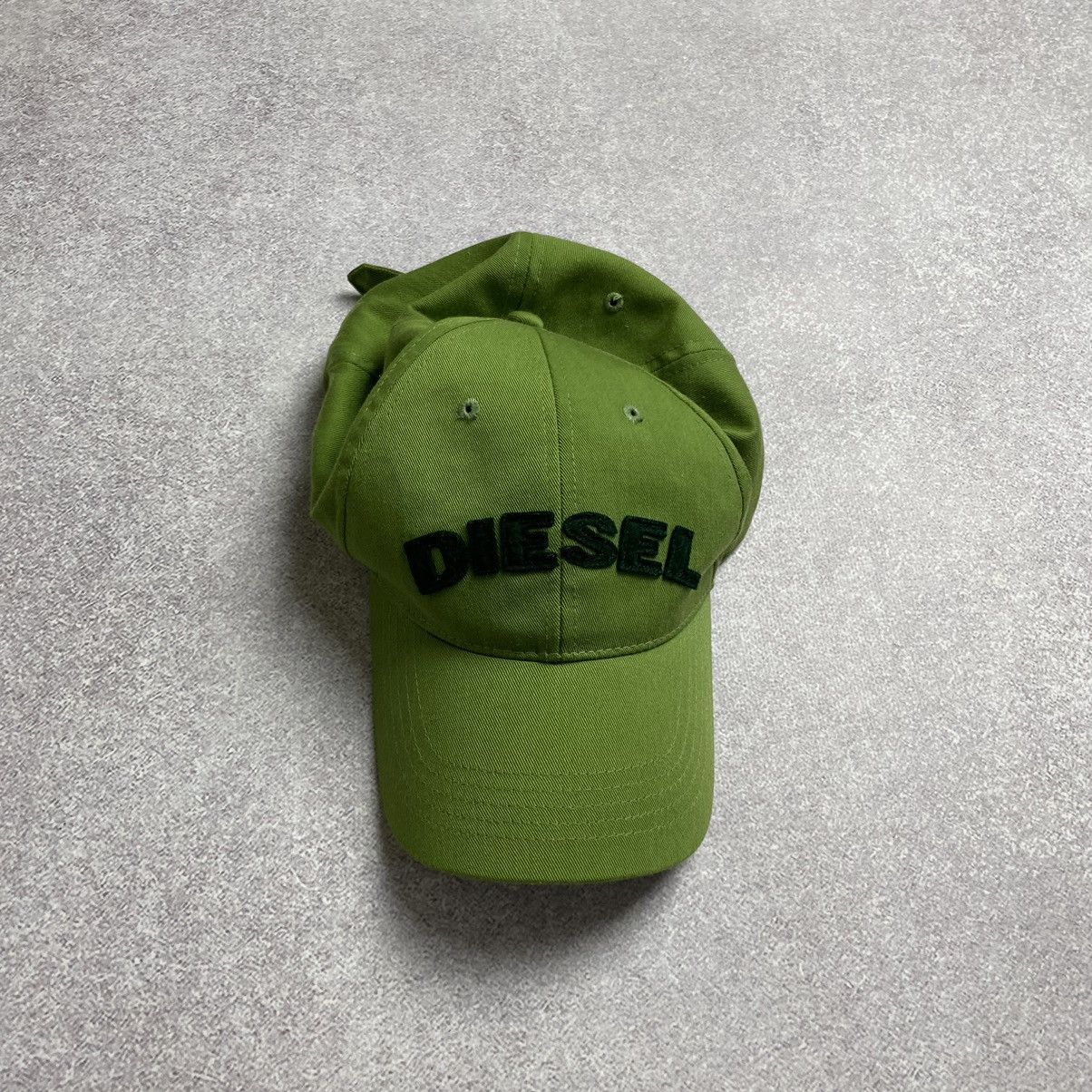Diesel × Streetwear × Vintage Diesel Destroy Green Hats | Grailed