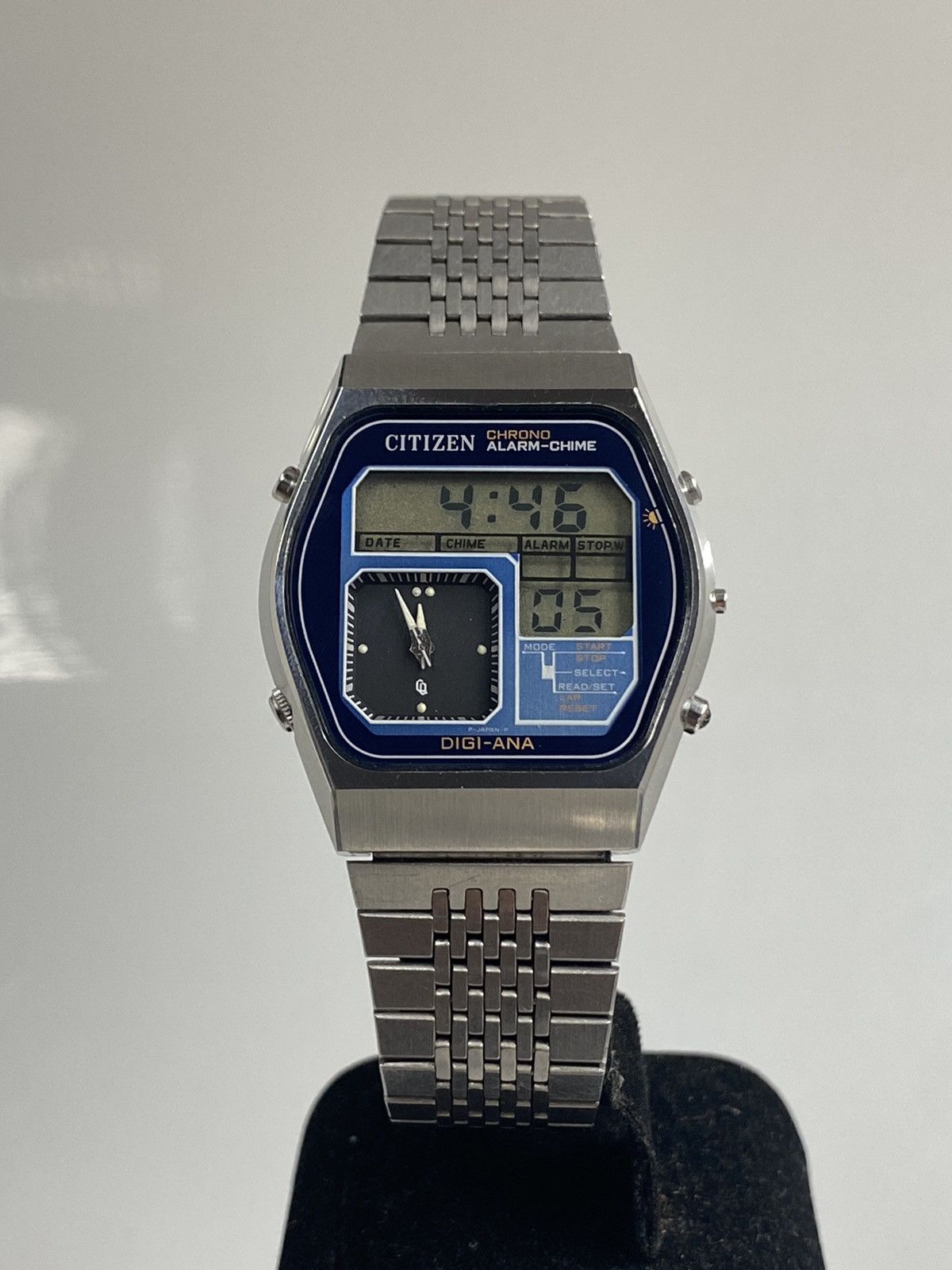 Citizen × Vintage Rare Vintage CITIZEN 4-098414 Ana/Digi Japan Men’s ...