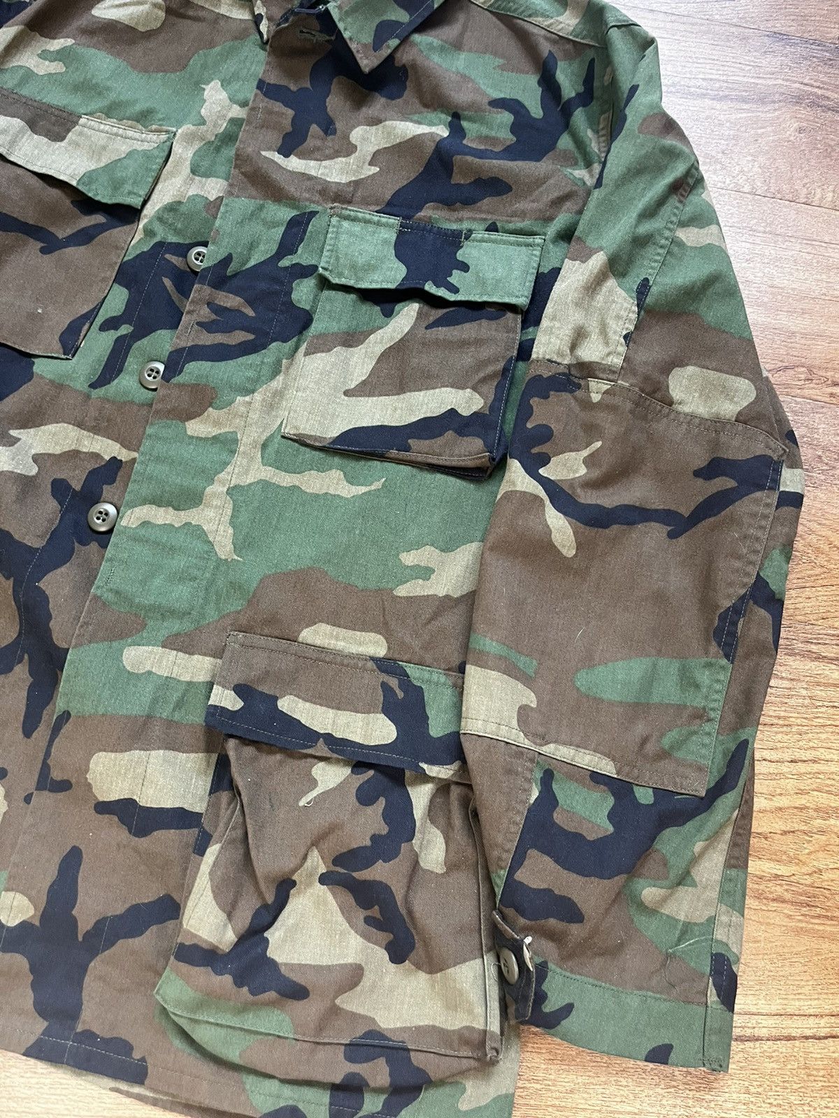 Vintage Camo Button Up Shirt | Grailed