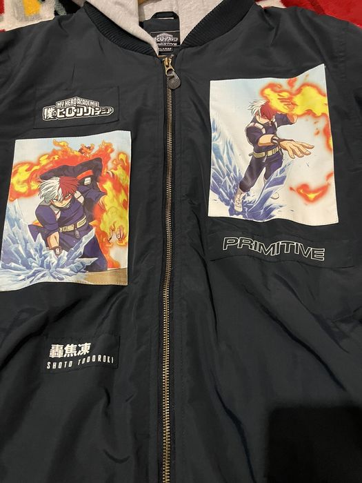 Primitive Primitive X My Hero Academia “Shoto Todoroki” Jacket | Grailed