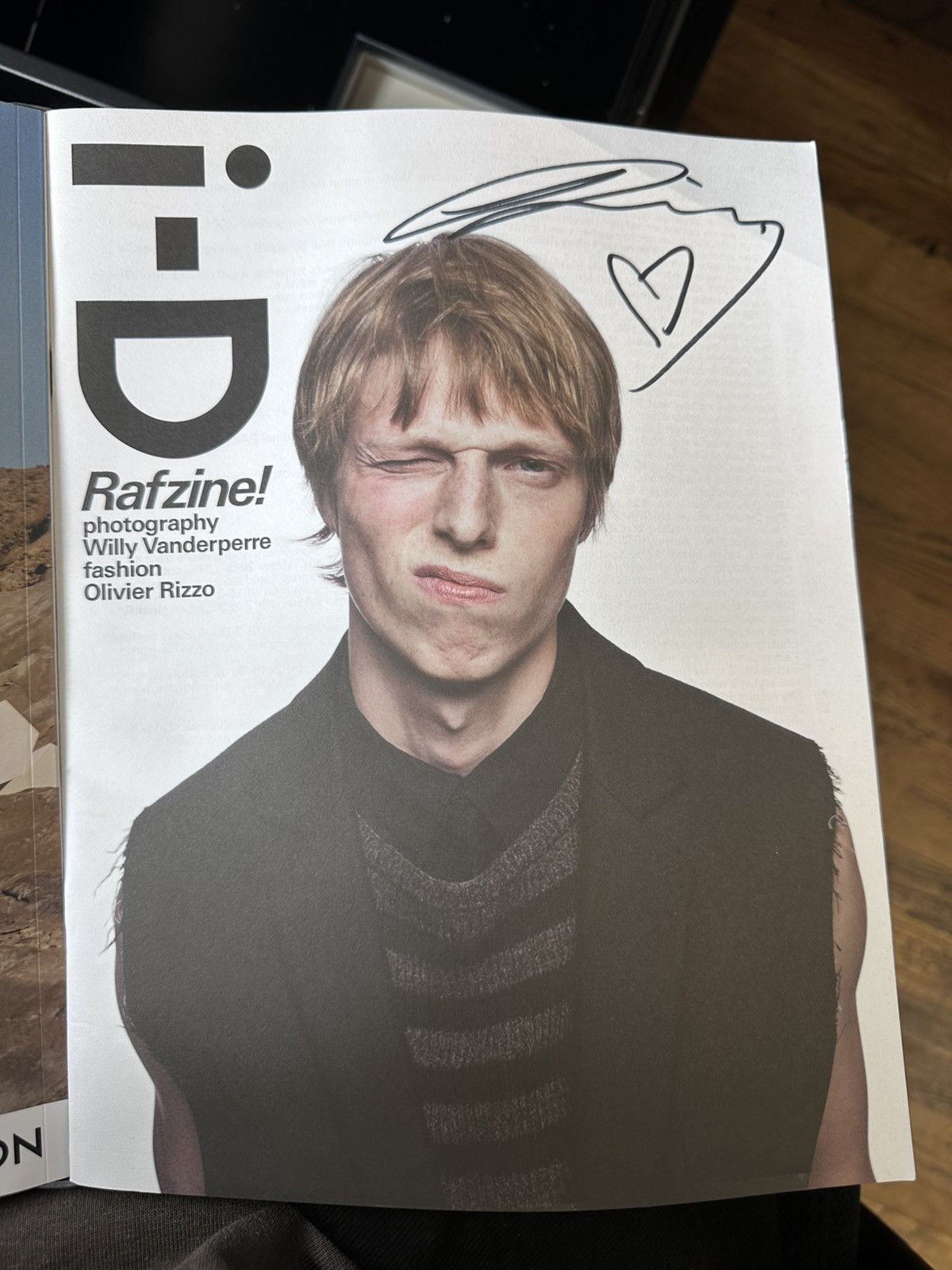 Raf Simons I-D Magazine x Raf Simon’s - Signed Copy | Grailed