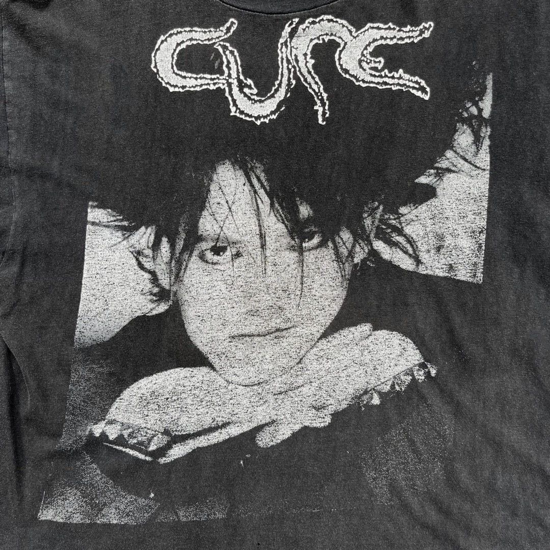 Band Tees × The Cure × Vintage The Cure 90s Vtg Bootleg Robert Smith ...