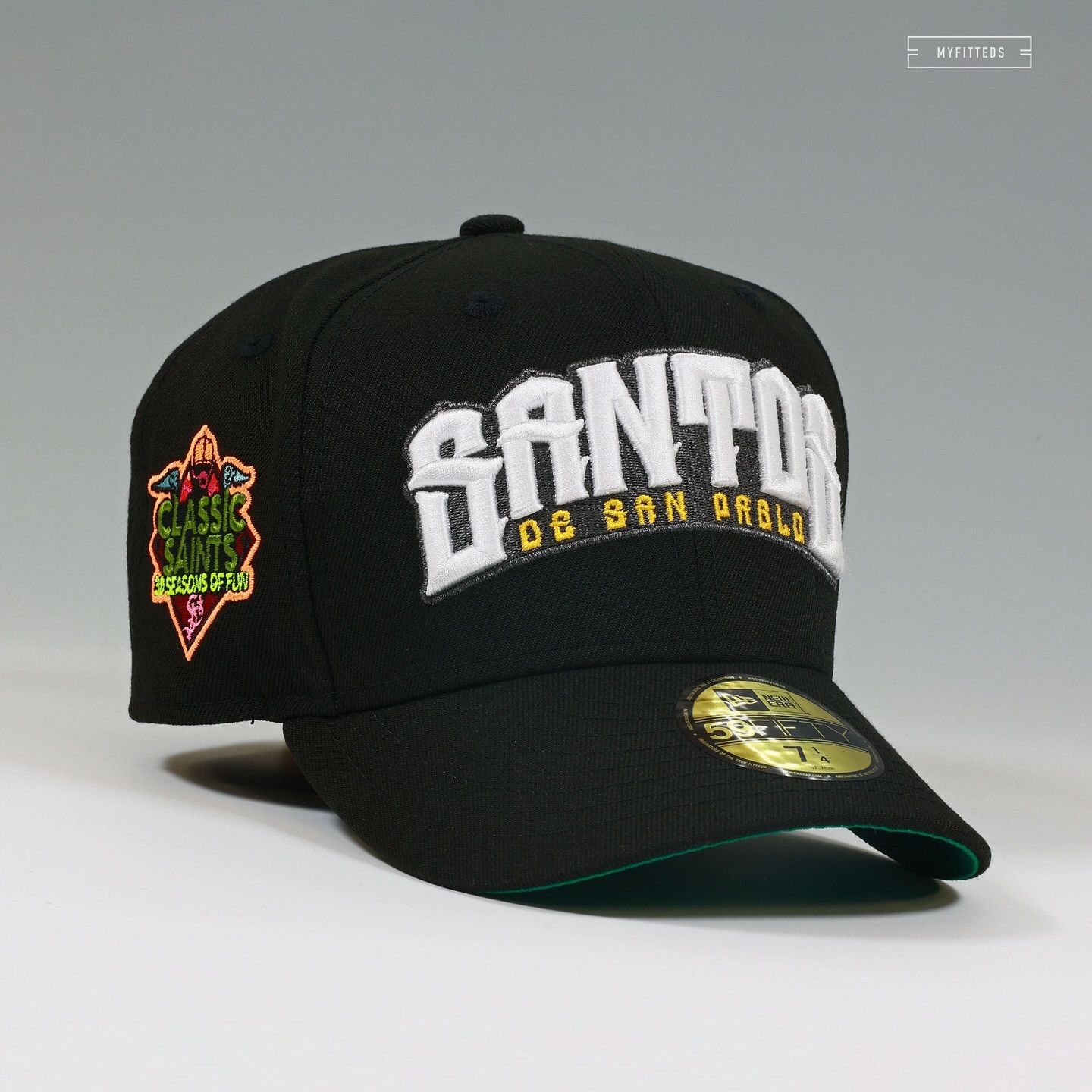 Hat Club × MyFitteds × New Era SANTOS DE SAN PABLO GTA SAN ANDREAS NEW ERA FITTED CAP | Grailed