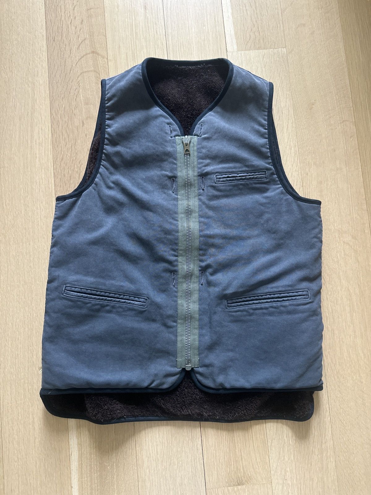 Visvim Contrary Department Iris Liner Vest | Grailed
