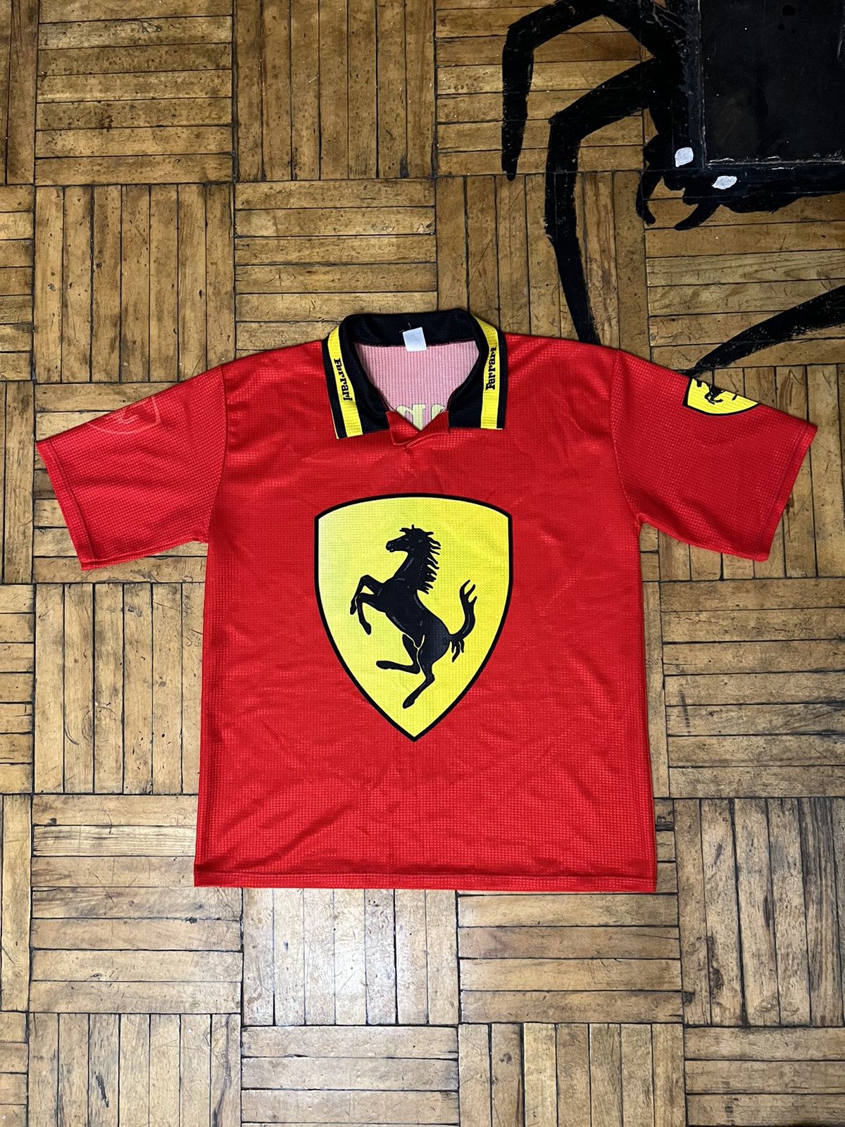Ferrari × Streetwear Vintage Ferrari Michael Schumacher Made In Italy T ...