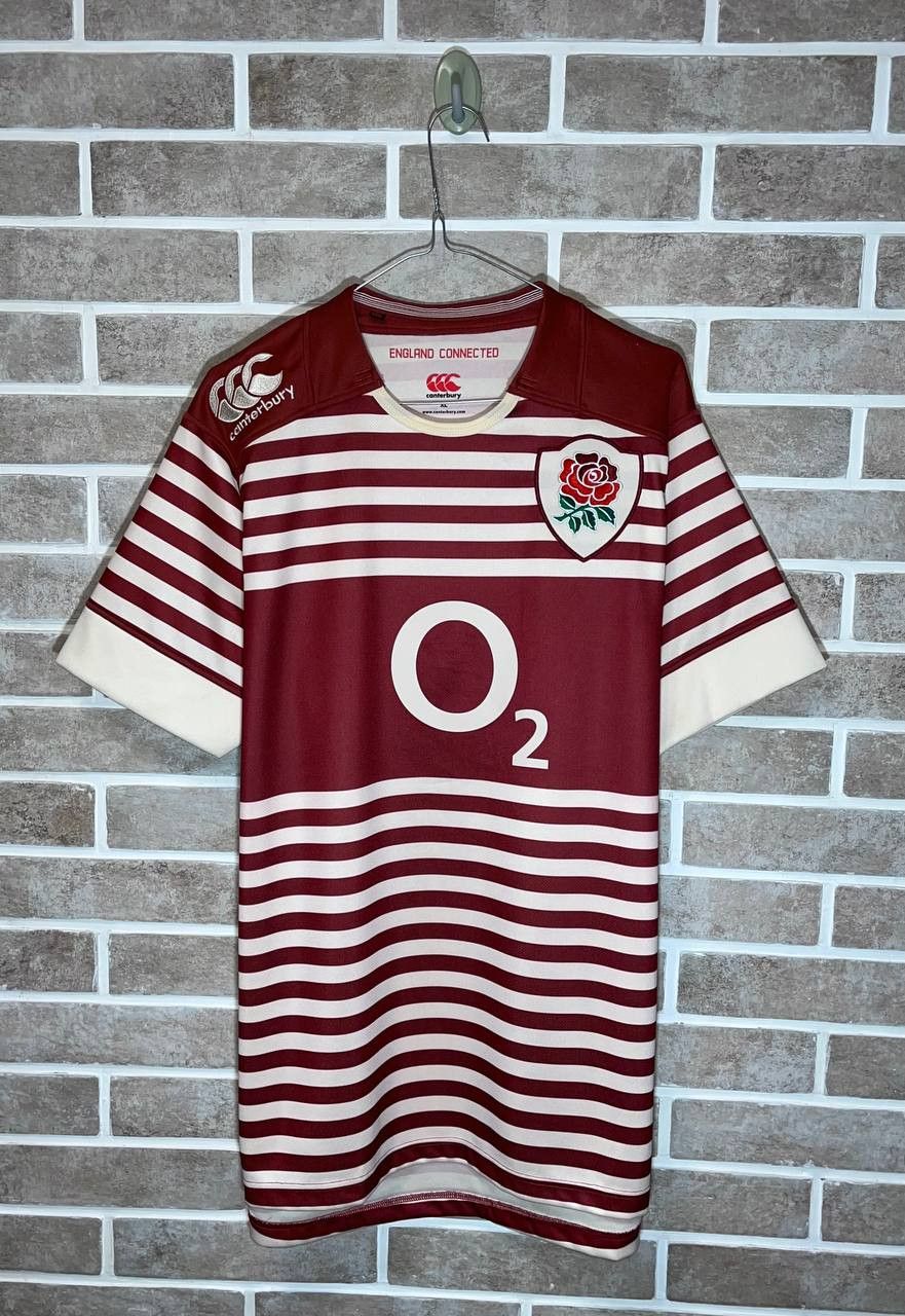 Canterbury Of New Zealand × England Rugby League Canterbury England Rugby Union Shirt vintage ...