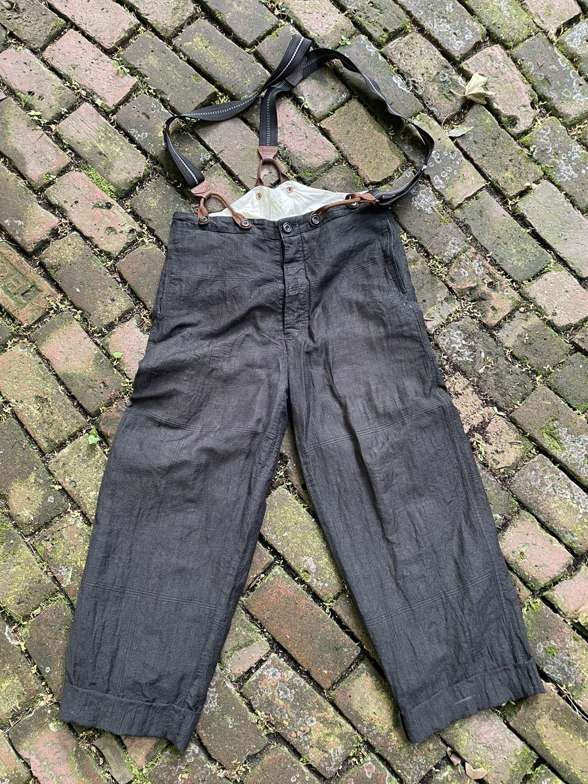 Paul Harnden Shoemakers Paul Harnden Shoemakers Suspender Trousers ...