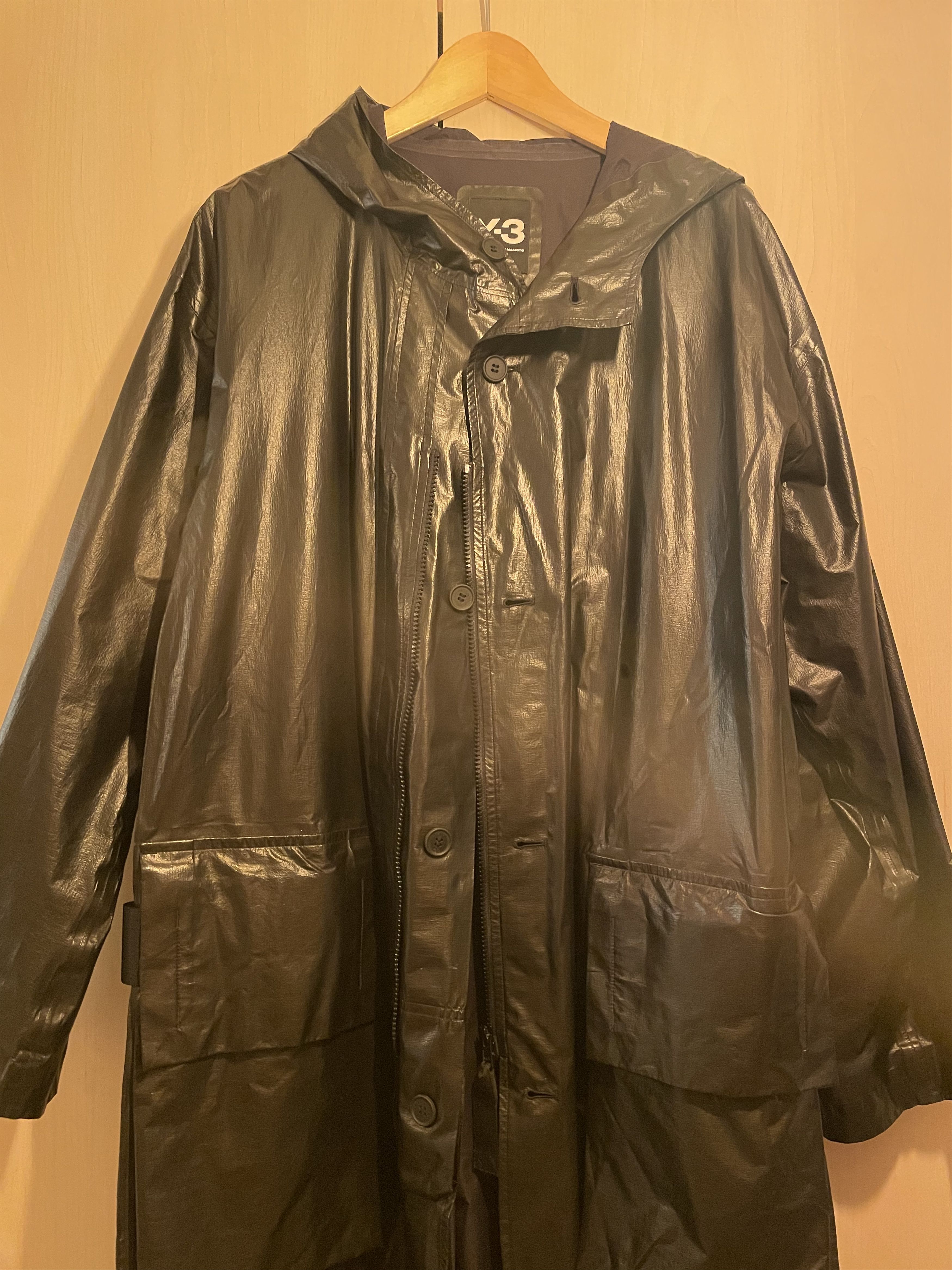 Y-3 × Yohji Yamamoto Yohji Yamamoto Long Coat Y3 Utility Coat Gore-Tex ...