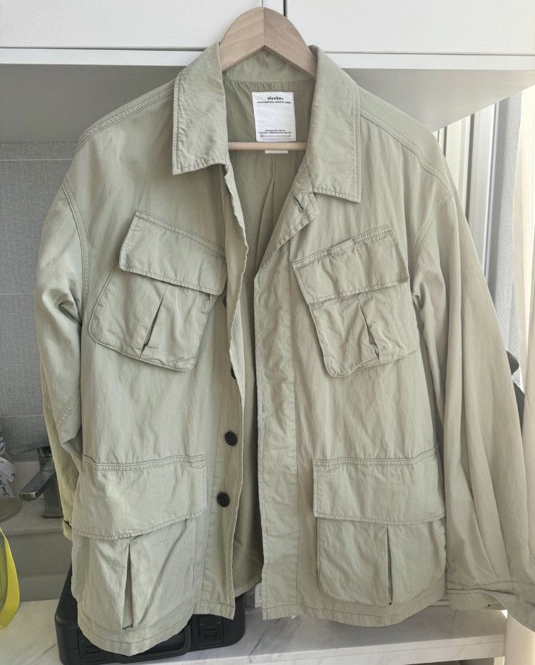Visvim VISVIM 22SS TROPICAL COMBAT JKT Mud Dyed Four Bag Jacket | Grailed