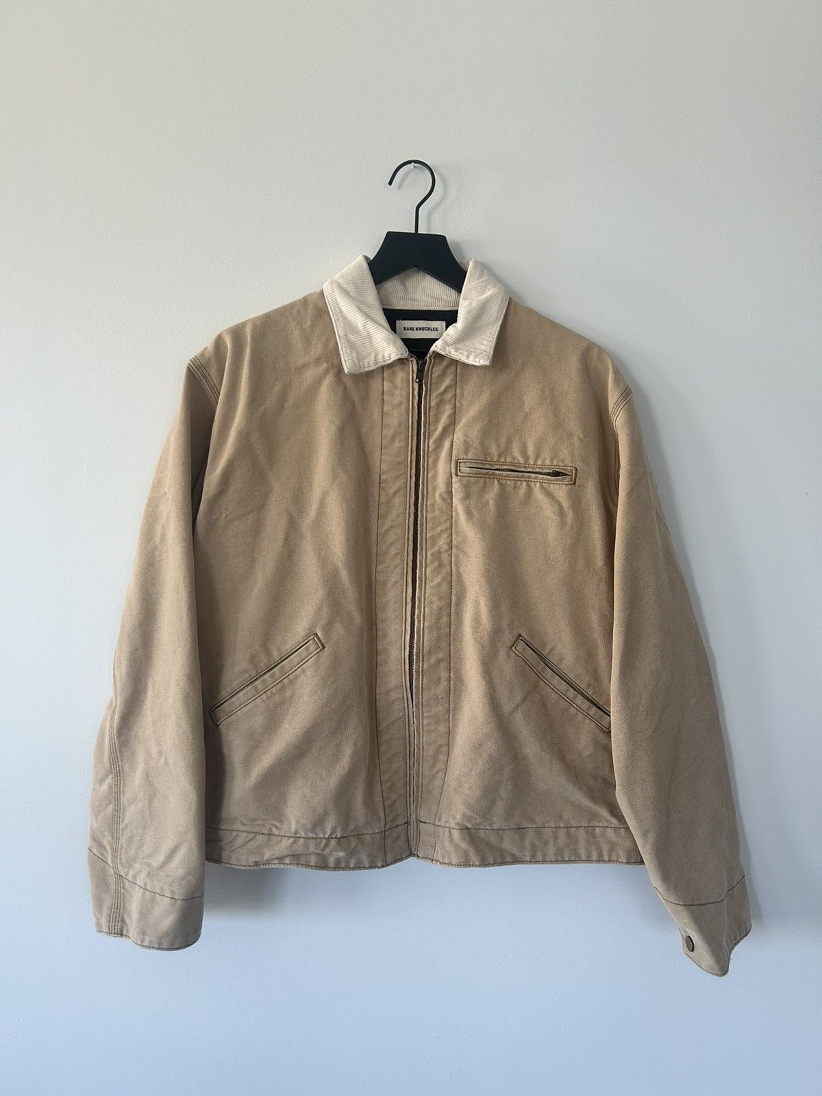 Bare Knuckles Tan Canvas Work Jacket | Grailed