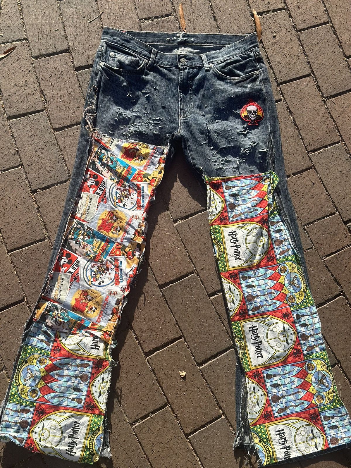 Custom Custom 1 of 1 jeans | Grailed