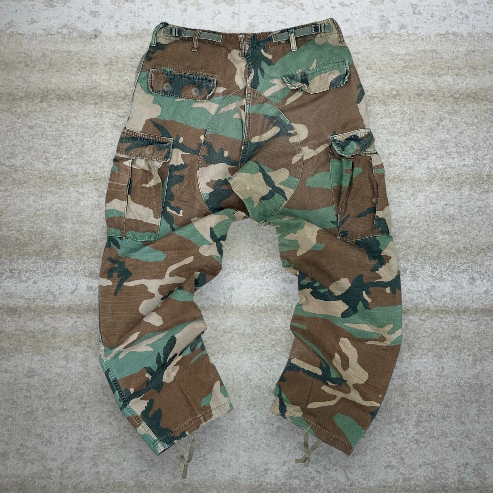 Camo × Military × Vintage Crazy Vintage 90s Military Woodland Camo ...