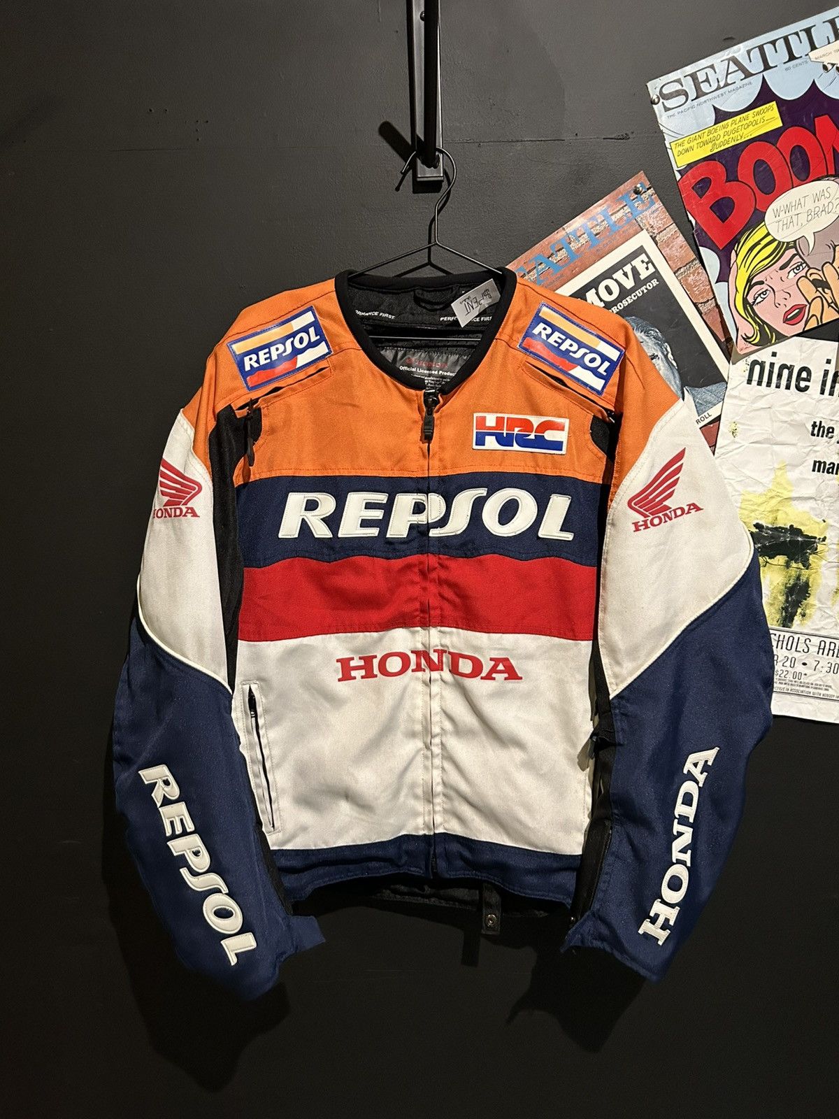 Racing × Vintage Honda Repsol Racing jacket | Grailed