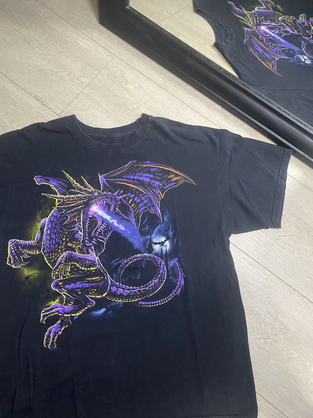 Vintage Rare Vintage / Y2K Lightning Dragon Shirt | Grailed