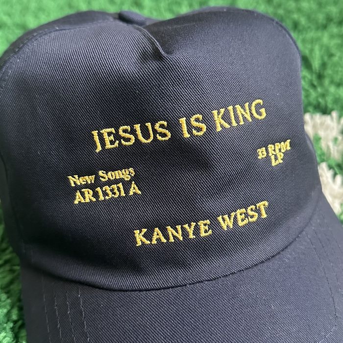 Kanye West Kanye West Jesus Is King Hat Sunday Service Navy Blue Snap ...