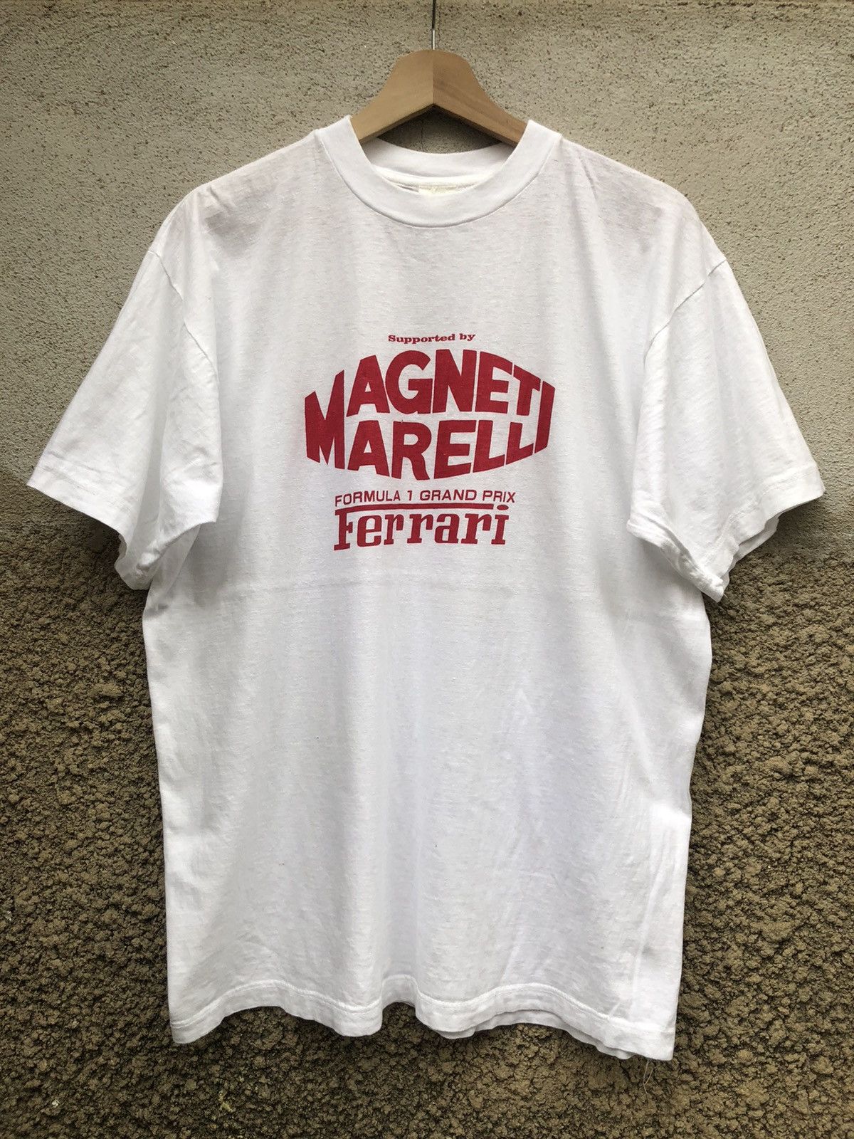 Designer × Ferrari × Vintage Vintage Magnetti Marelli X Ferrari Tshirt ...