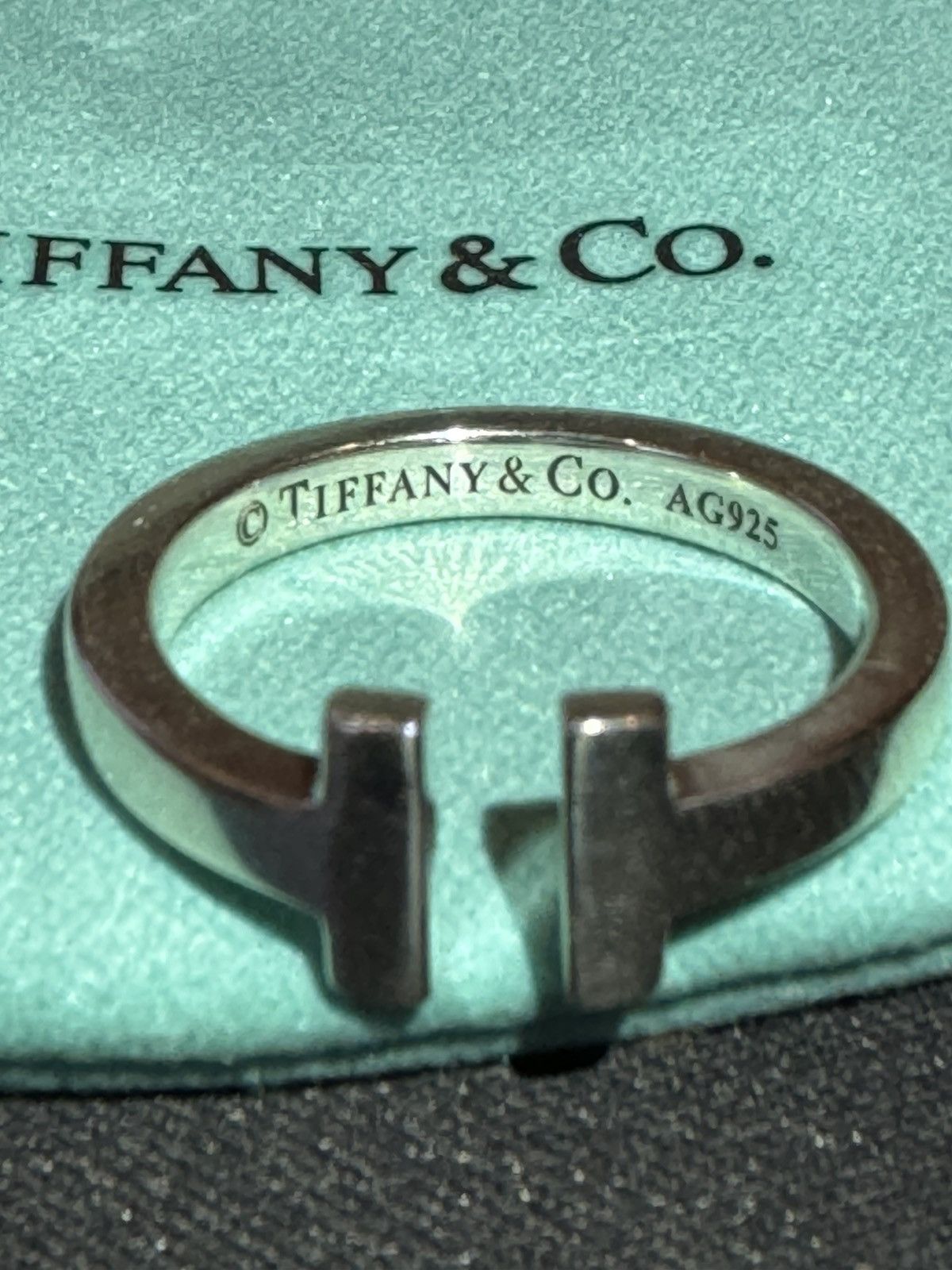 Tiffany & Co. Tiffany & Co T Square Ring Size 6 | Grailed