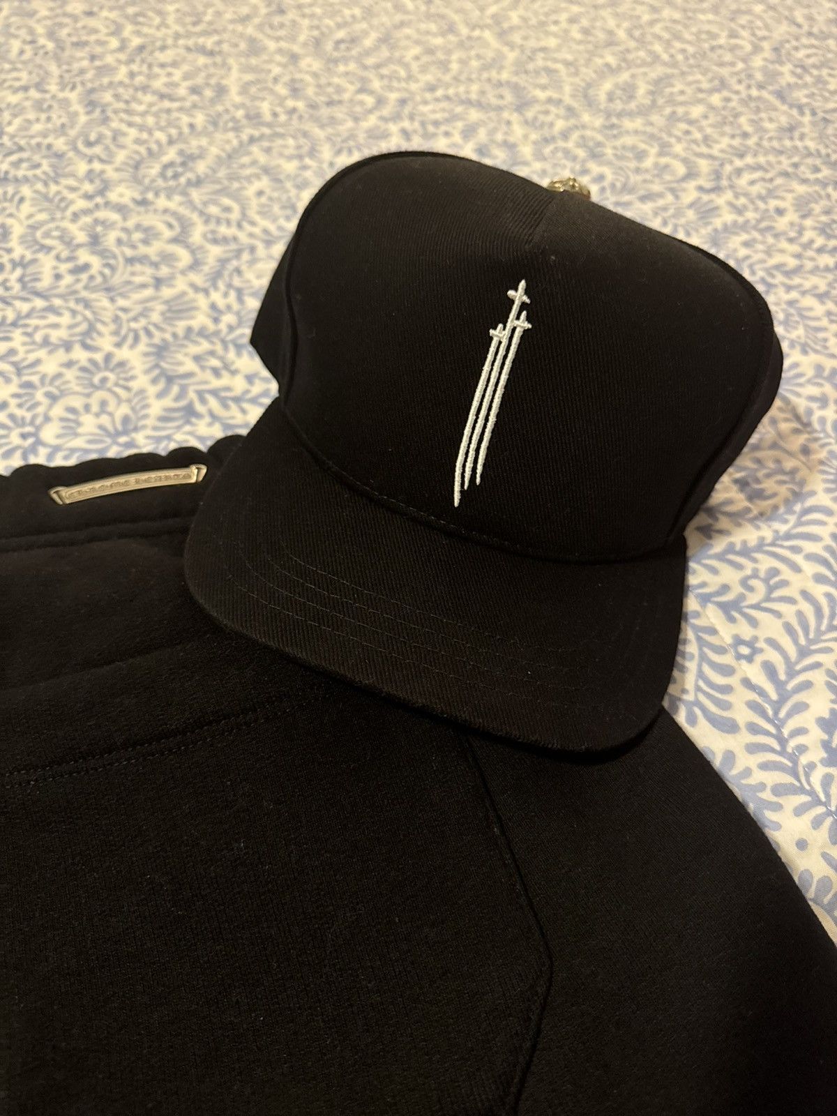 Chrome Hearts Chrome Hearts RS3 Embroidered Denim Hat | Grailed