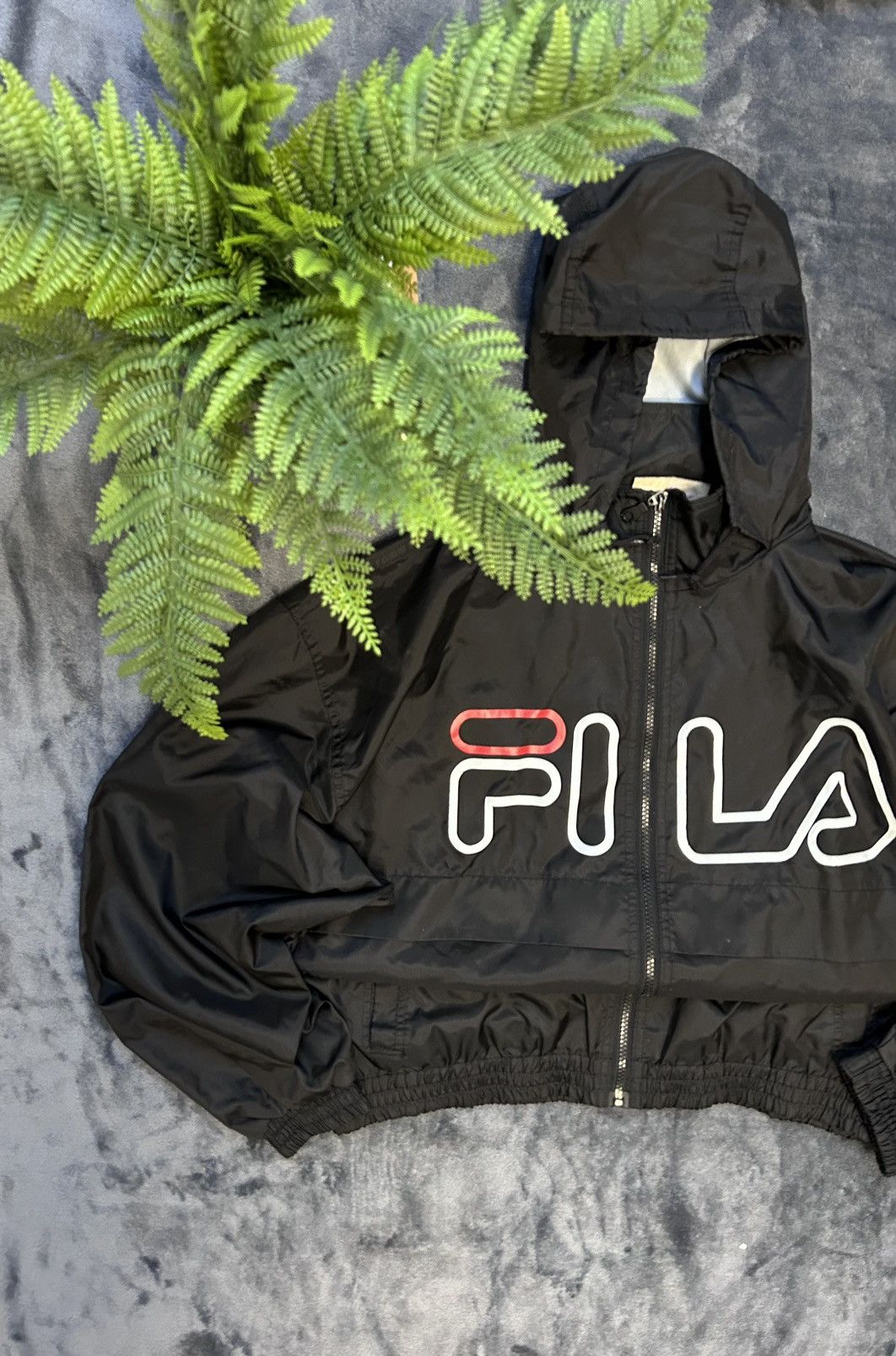 Vintage 90s Vintage Fila Light Jacket Very Rare Y2K Big Logo | Grailed