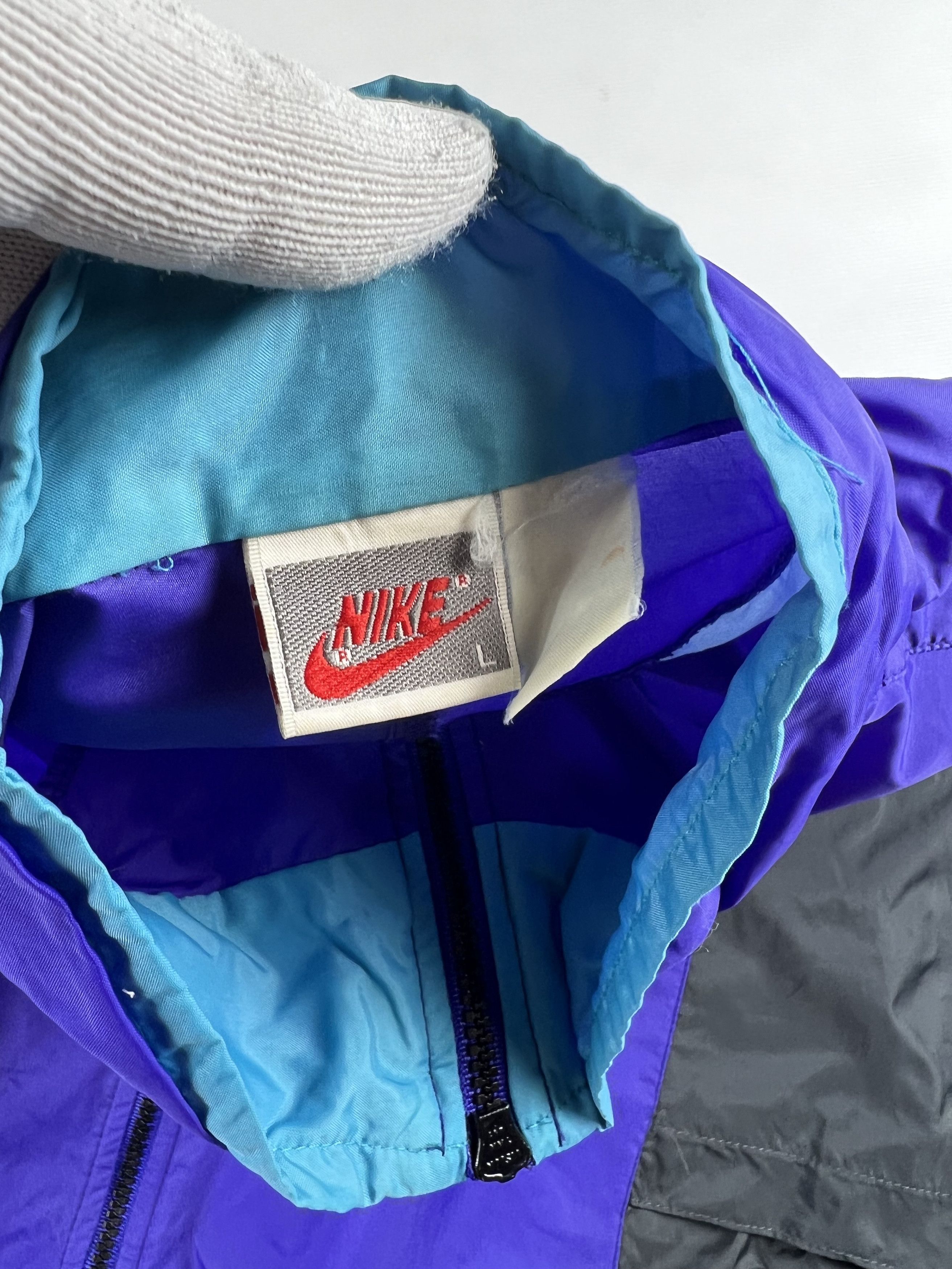 Nike Vintage Nike nylon Track Top Jacket | Grailed