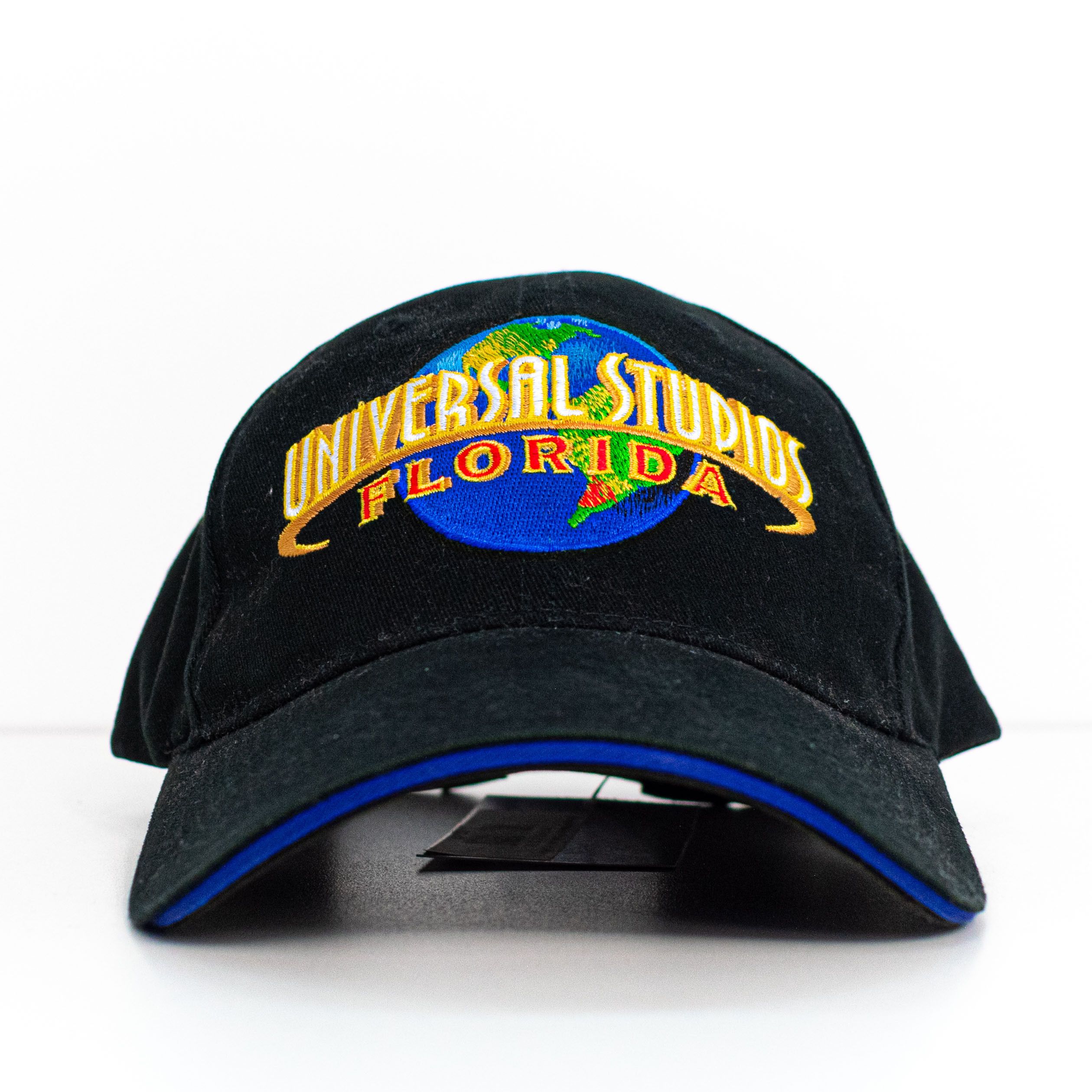 Vintage Universal Studios Florida Logo Strap Back Hat Y2K Theme Park ...