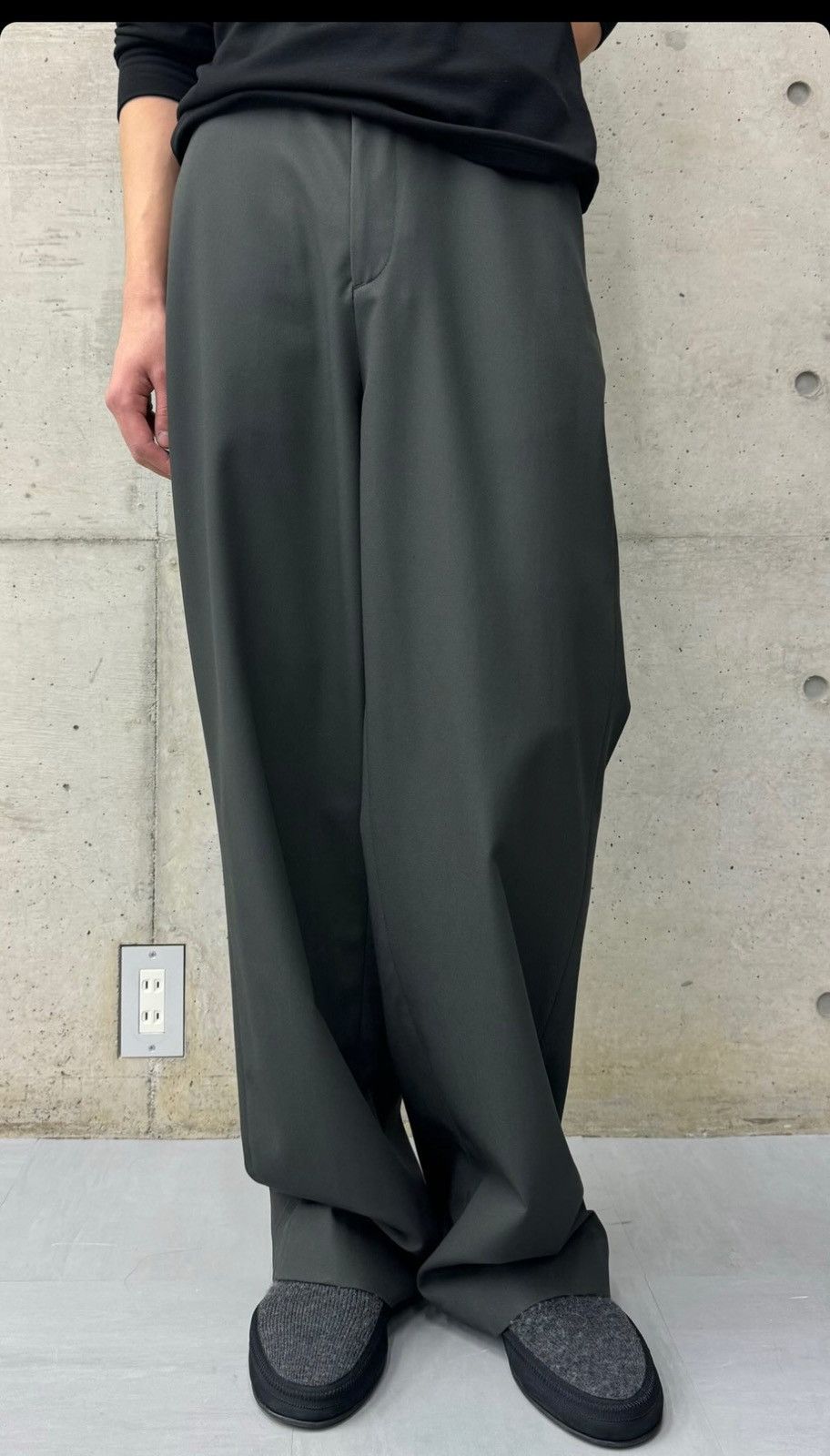Vuja De Vujade Otis Silicone impregnated Trousers in pearl gray | Grailed