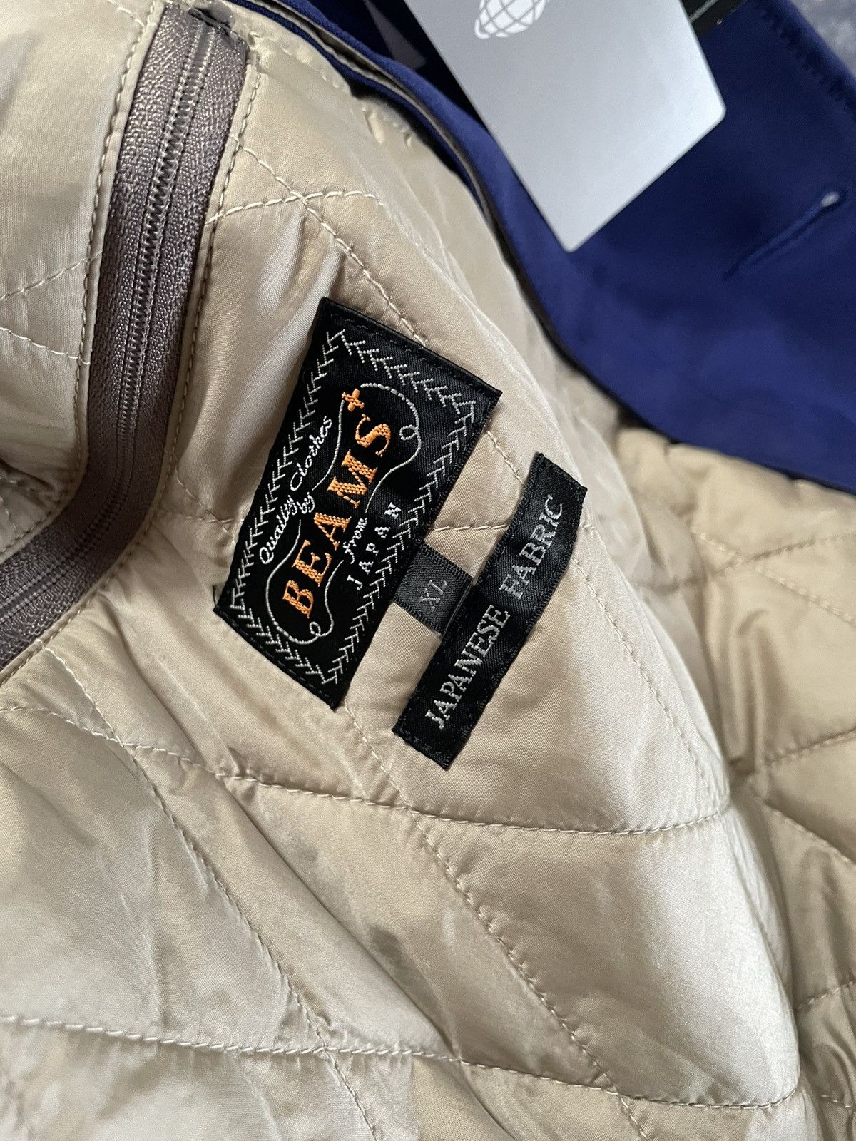 Beams Plus BEAMS PLUS PUFF 3-IN-1 COAT NAVY BLUE JAPAN | Grailed