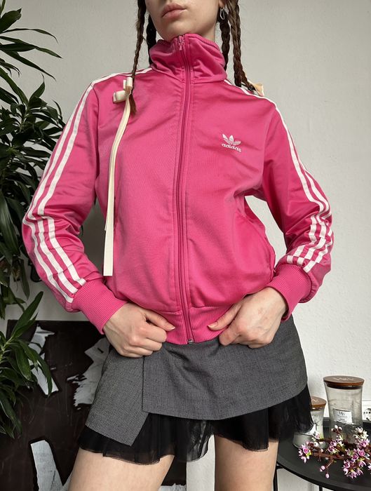 Adidas Gorgeous Adidas Pink Track Jacket Coquette Block core | Grailed