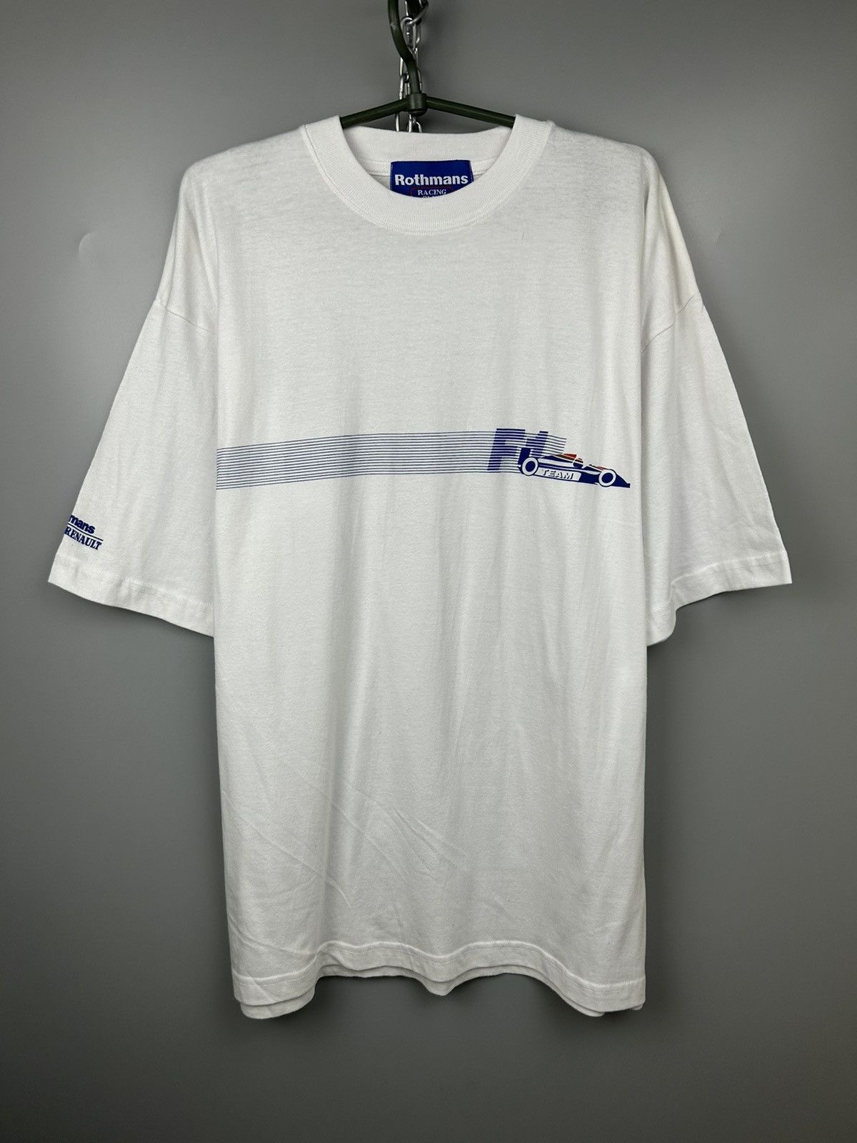 Racing × Vintage Rothmans Williams Renault t-shirt ayrton senna | Grailed