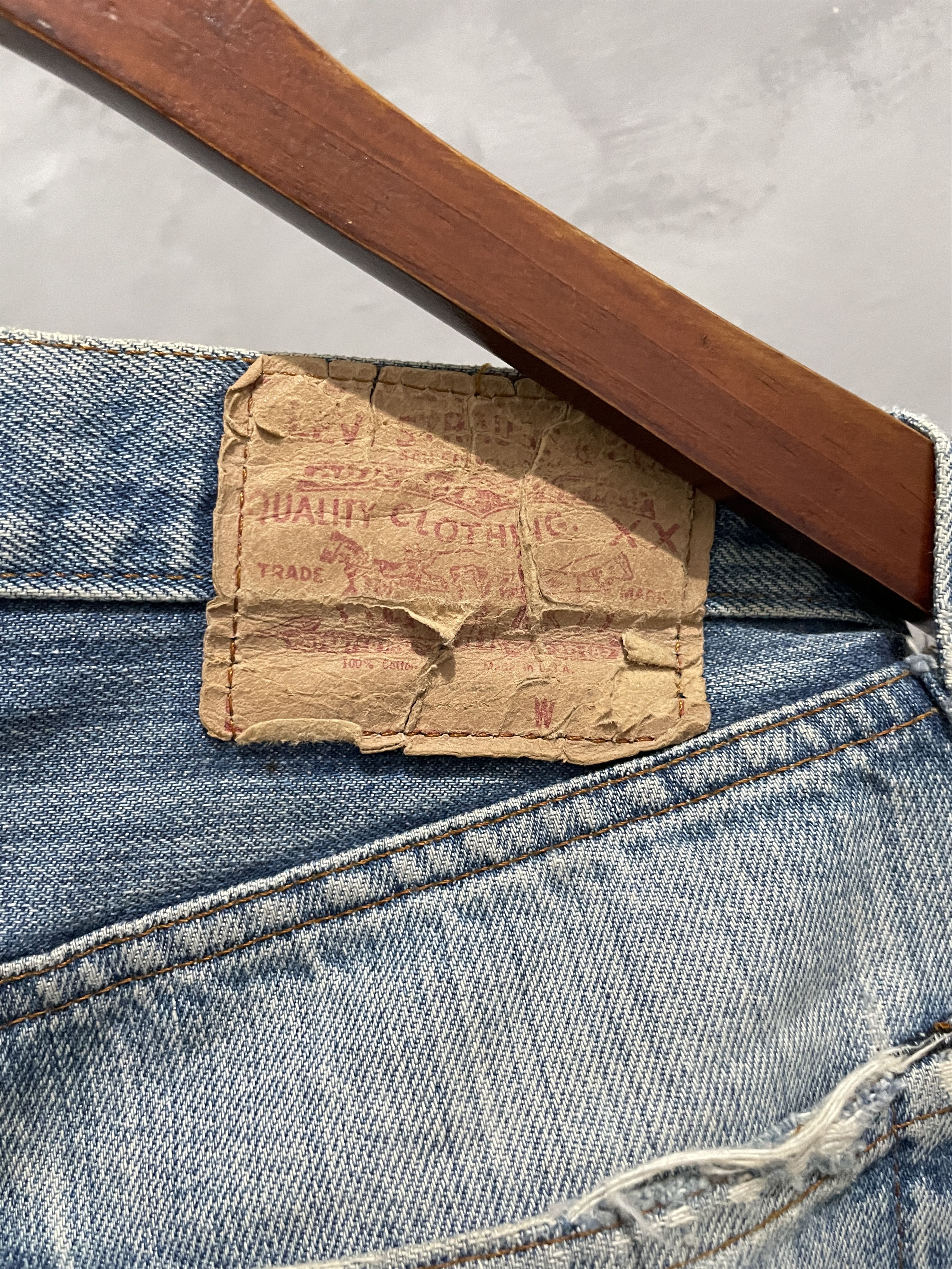 Levi's Vintage 80s Levi's 501 Redline Selvedge Jeans | Grailed