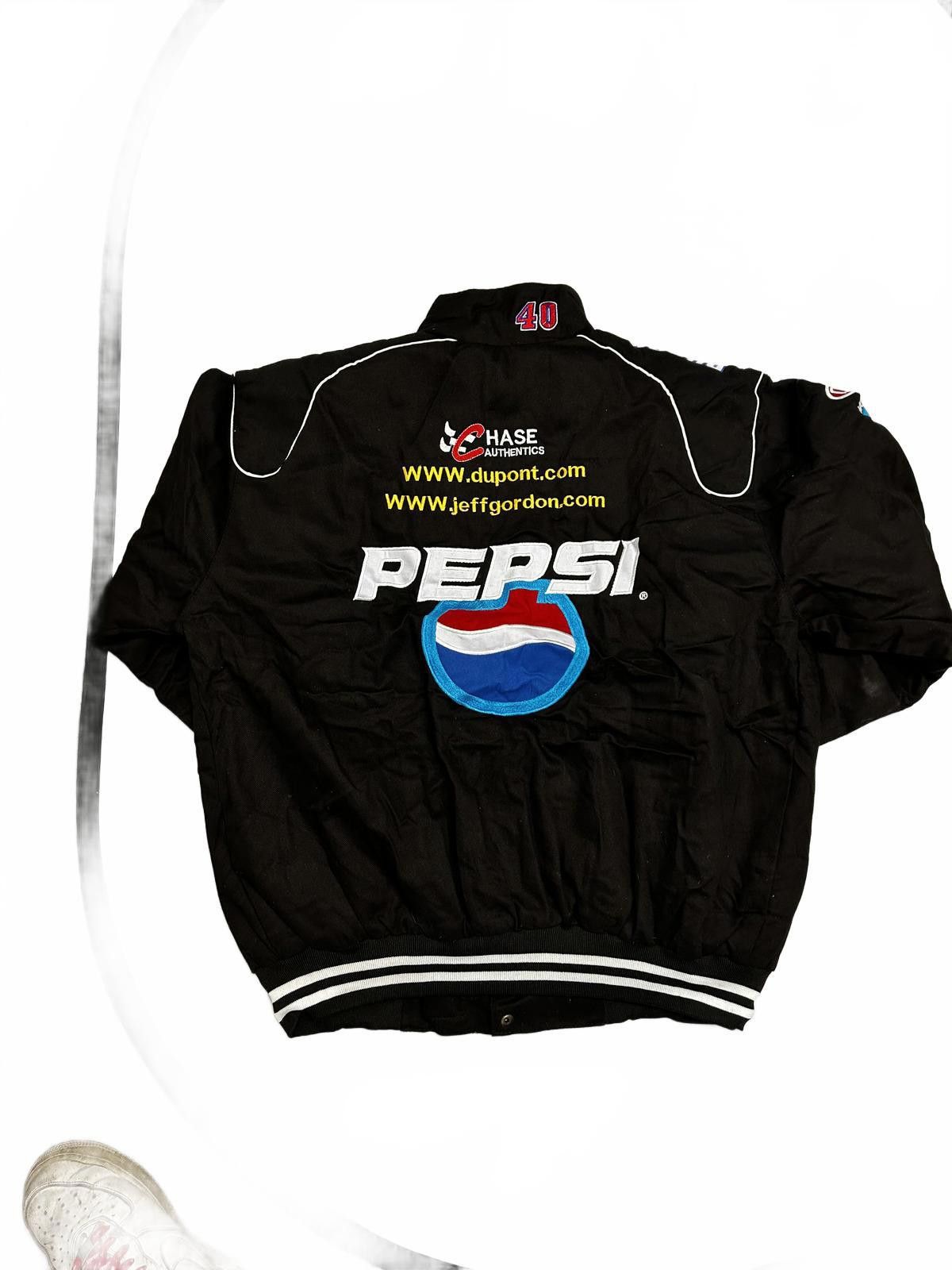 NASCAR Pepsi NASCAR Racing Jacket with Sponsor Logos | Grailed