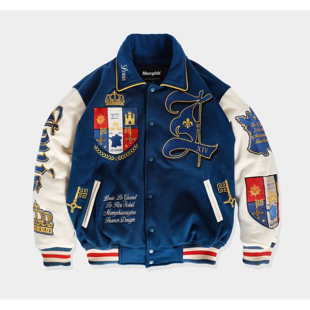 Varsity × Varsity Jacket VARSITY JACKET - LOUIS FULL EMBROIDERY | Grailed