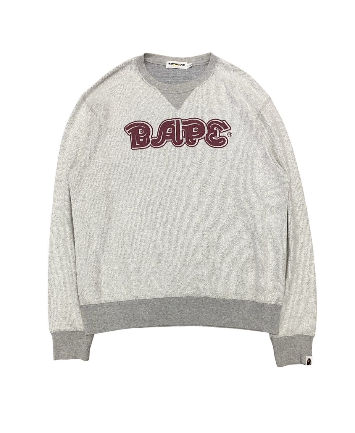 Bape × Nigo 2008 Bape Loopwheeler inside out sweatshirt | Grailed