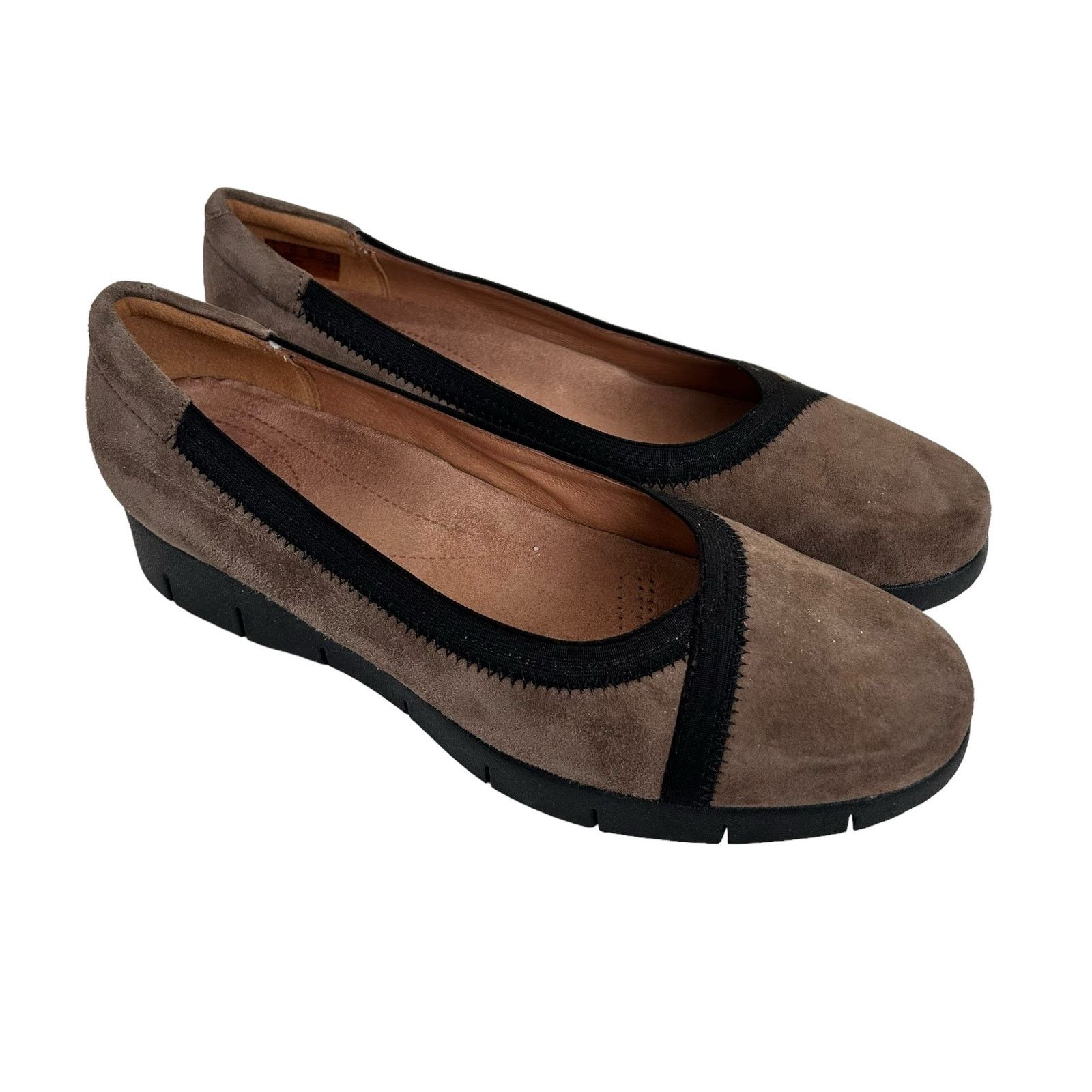 Clarks Clarks Artisan Daelyn Hill Brown Suede Slip On Shoes Sz 9.5 ...