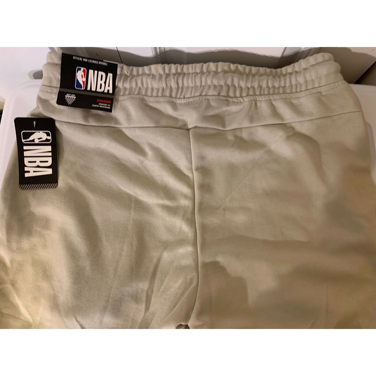 NBA New NBA Men’s Sz M Jogger Gray Tapered Drawstring Sweat pant | Grailed