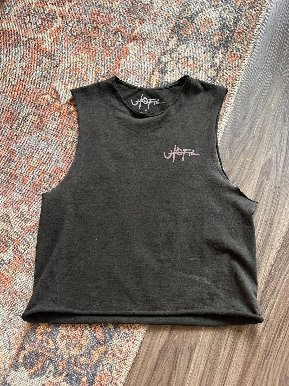 Travis Scott Cropped Travis Scott Utopia Sleeveless Shirt | Grailed