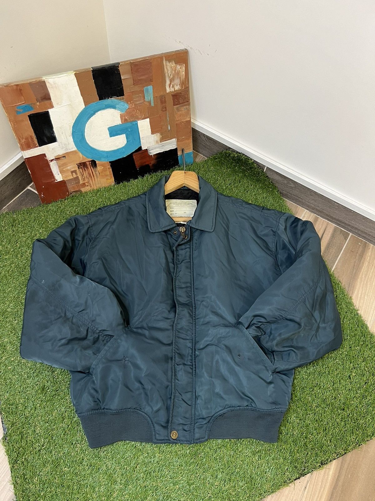 Alpha Industries × Vintage Vintage Bomber Jacket Flyer’s Man Intermediate MA-1 | Grailed