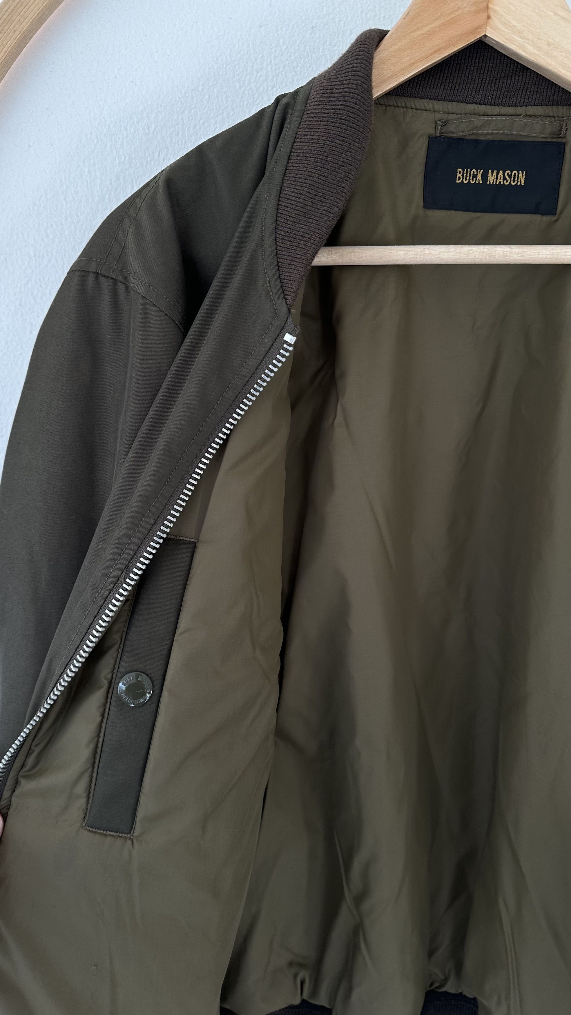 Buck Mason STORM STOPPER BOMBER JACKET | Grailed